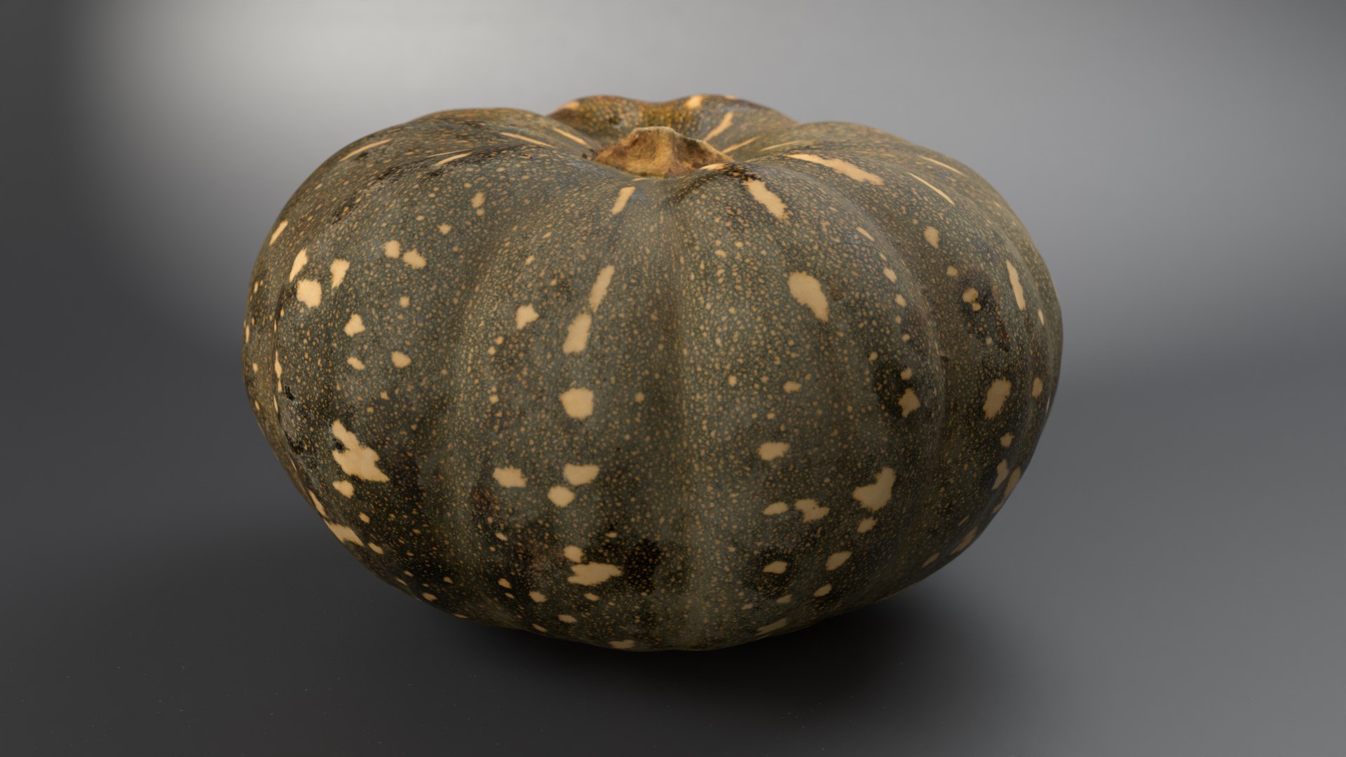 3D model green spotted pumpkin - TurboSquid 1275957