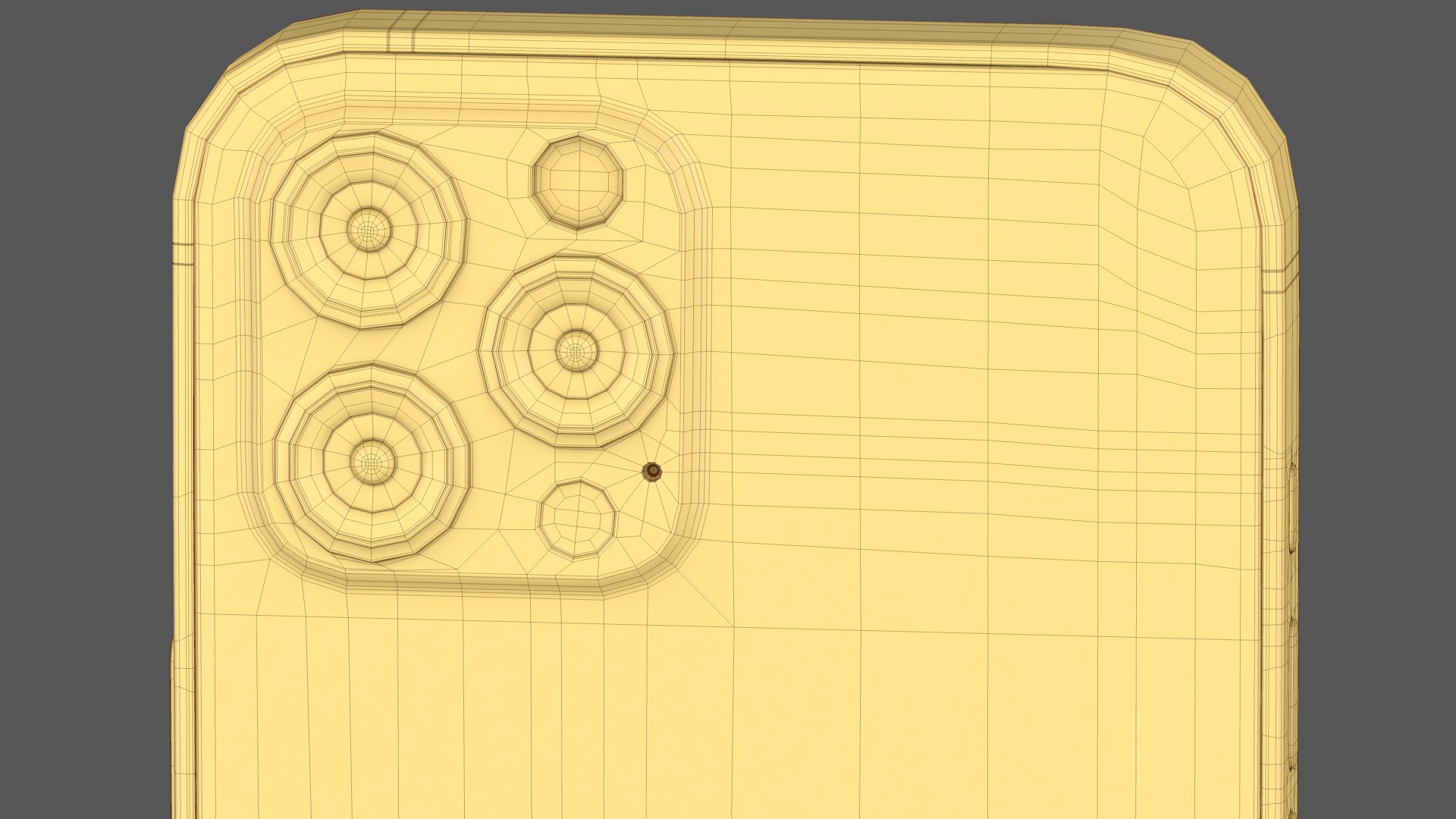 Apple IPhone 12 Pro Max Gold 8K 3D Model - TurboSquid 1726091