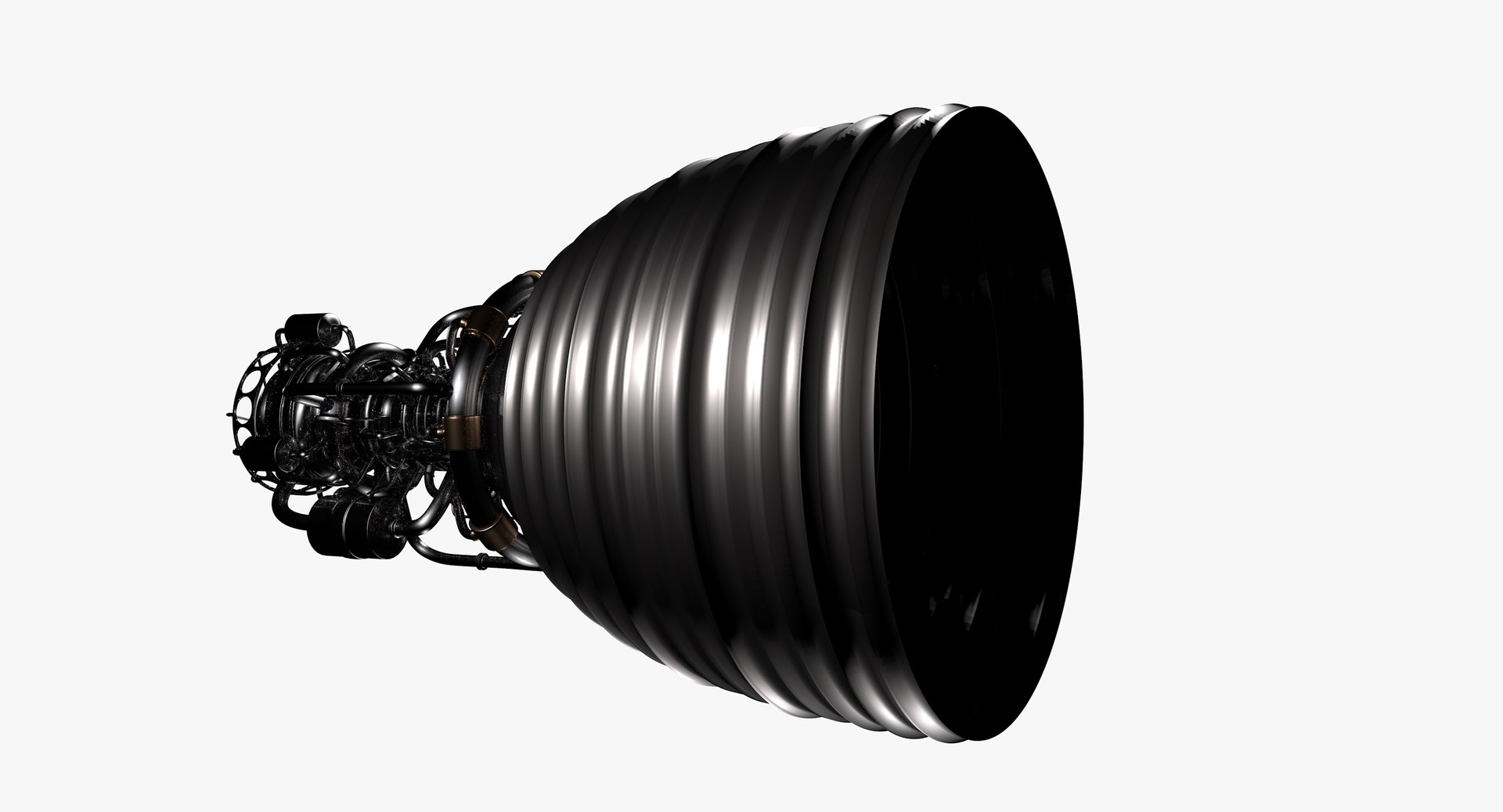 3d Rocket Engine Model