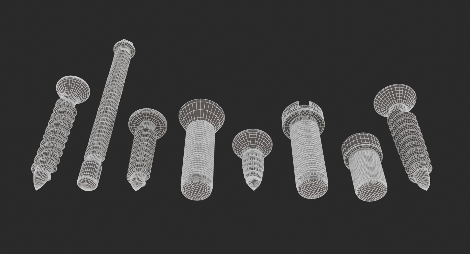 3D Tools Screw Model - TurboSquid 1334232