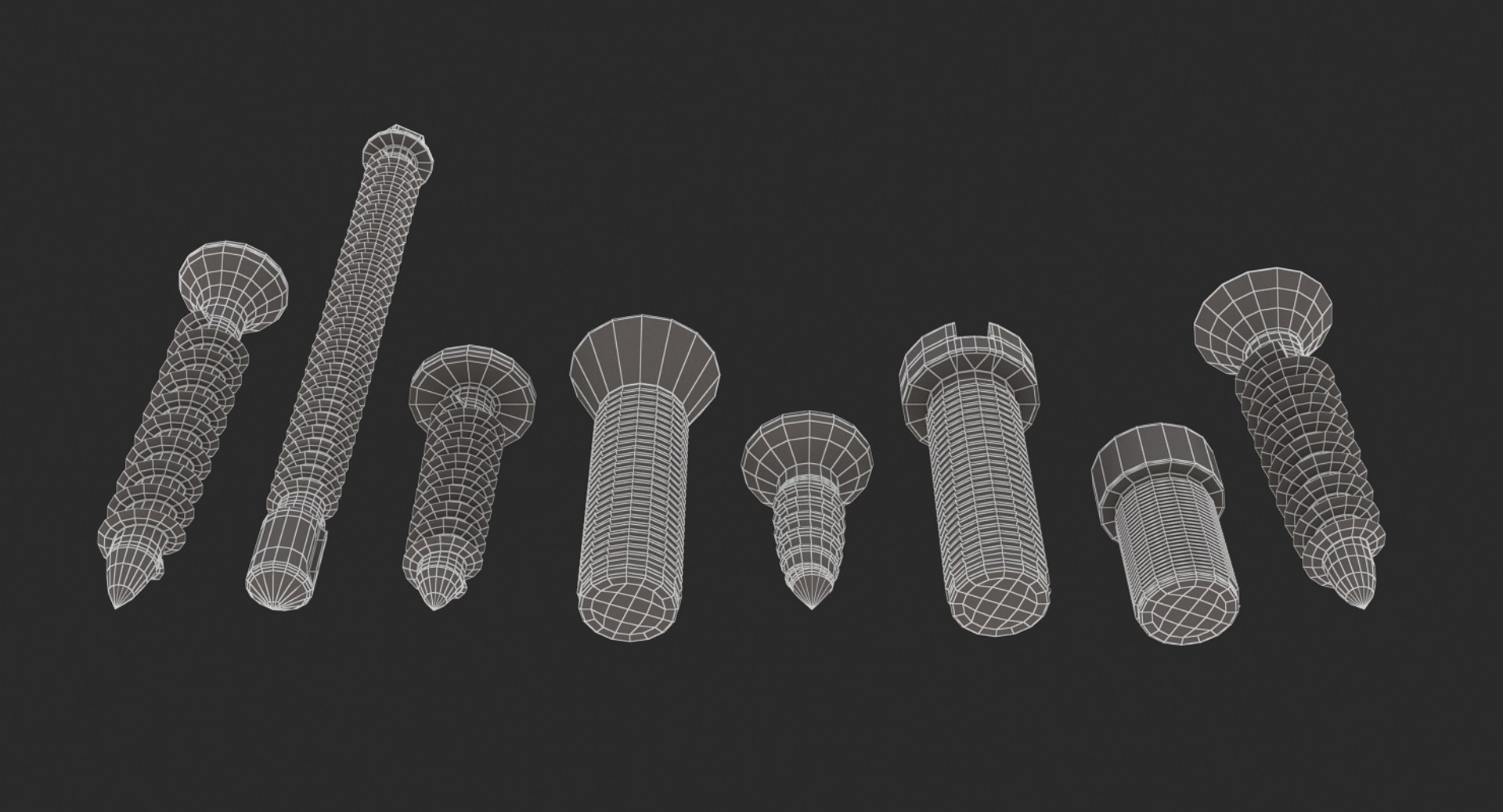 3D Tools Screw Model - TurboSquid 1334232