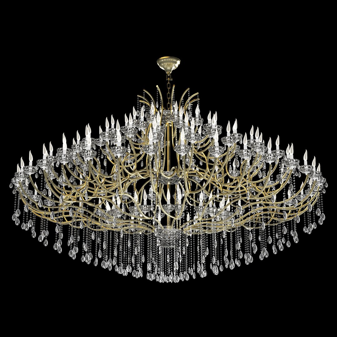 3D Chandelier-a Chandelier 1 - TurboSquid 1363055