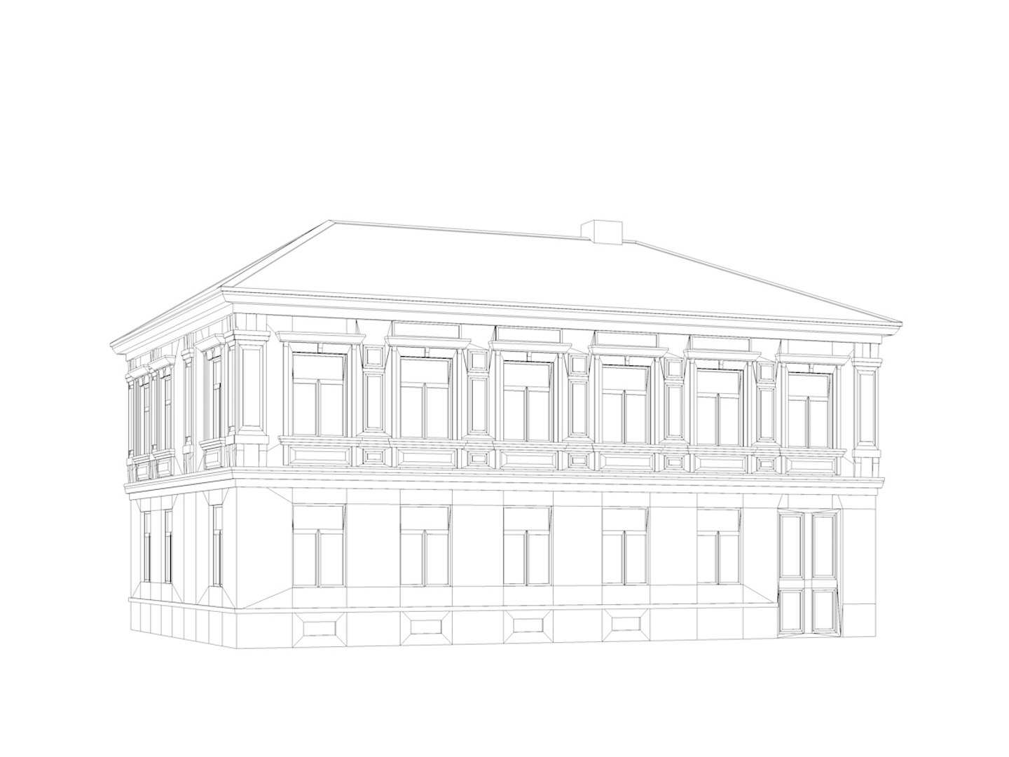 2 Building 3d Model
