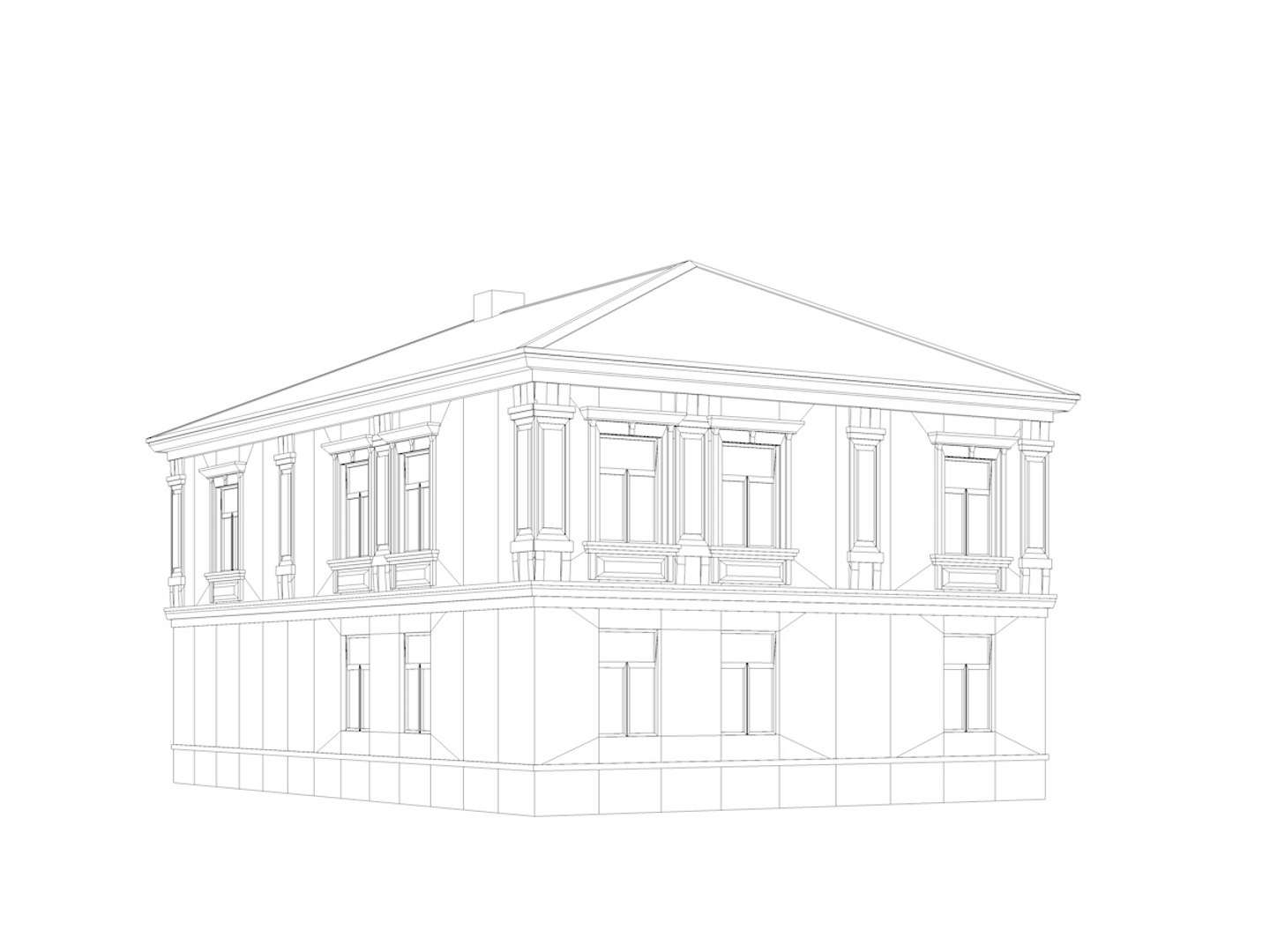 2 Building 3d Model