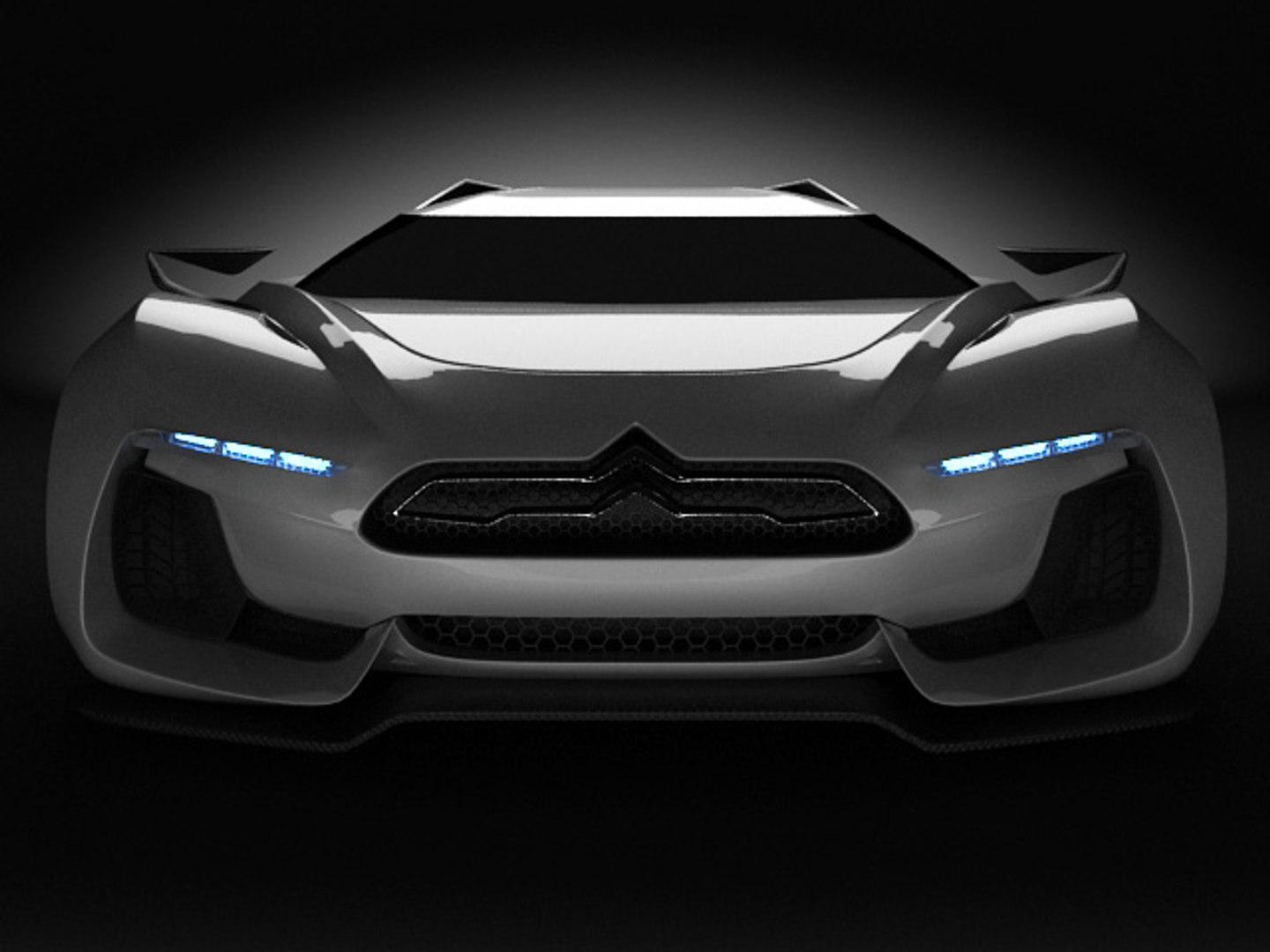 Citroen Gt Materials 3d Model