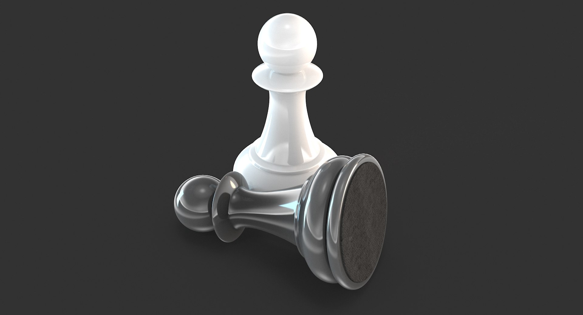 Chessmen Pawn Chess Piece 3D Model - TurboSquid 1429929