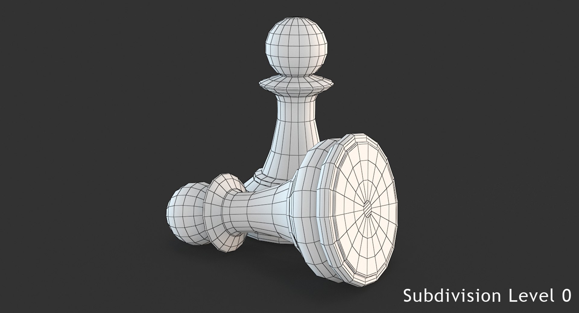 Chessmen Pawn Chess Piece 3D Model - TurboSquid 1429929