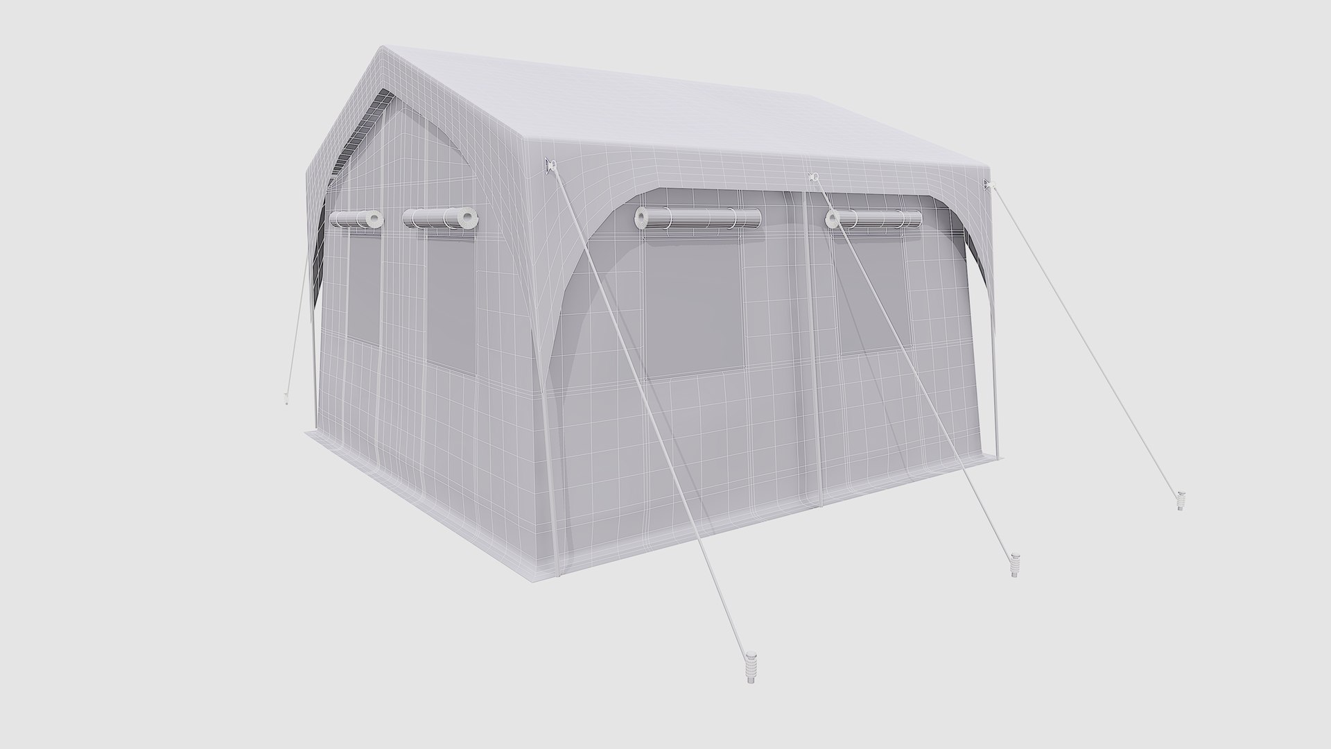 3D Tent 37 With PBR 4K - TurboSquid 2050805