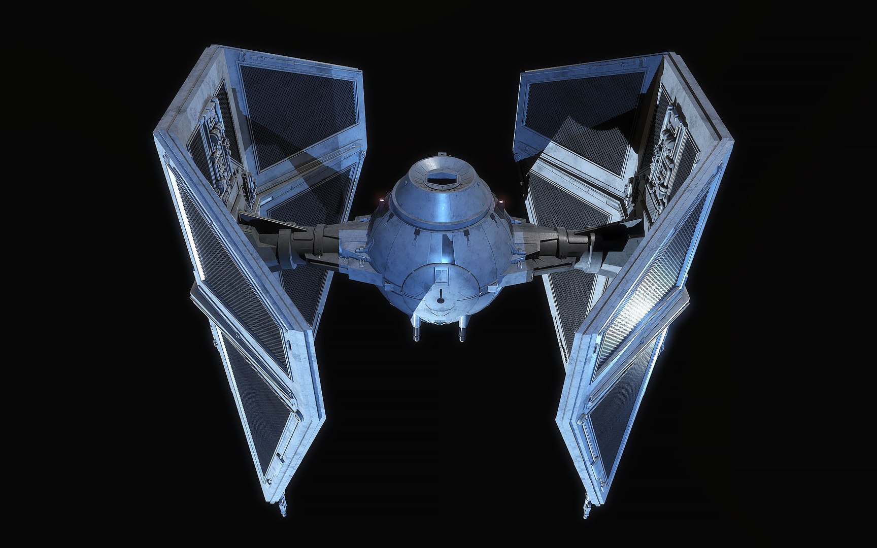 3D TIE Interceptor Star Wars - TurboSquid 2314917