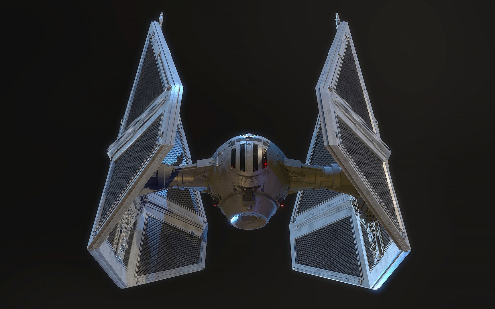 3D TIE Interceptor Star Wars - TurboSquid 2314917