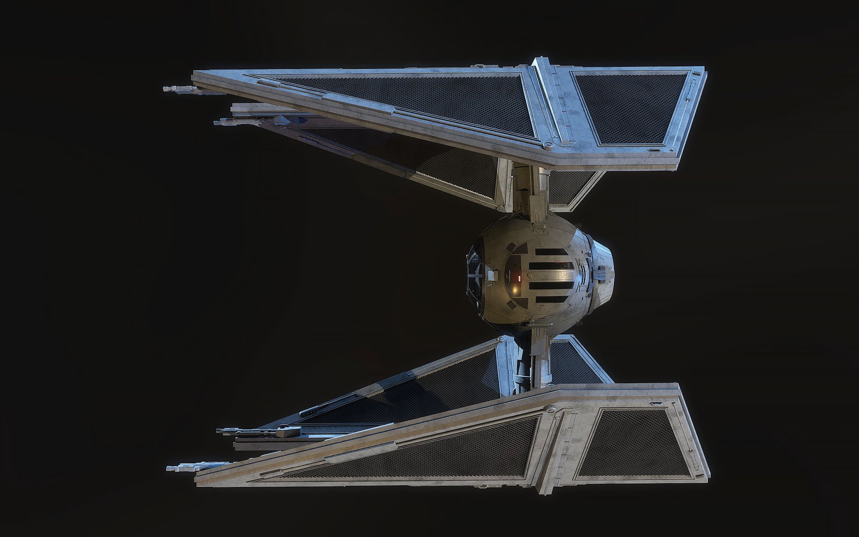 3D TIE Interceptor Star Wars - TurboSquid 2314917
