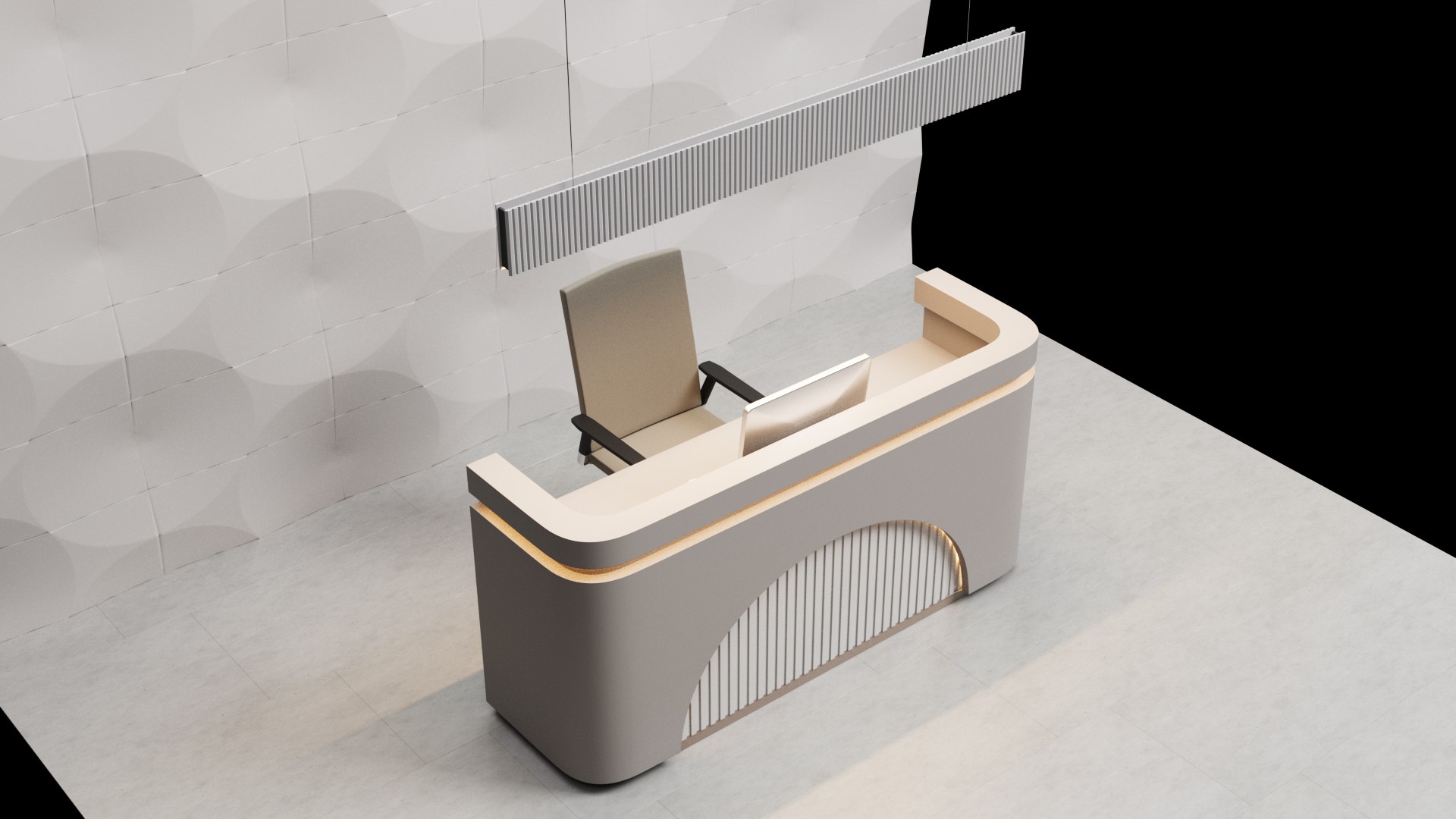 Reception 001 3D Model - TurboSquid 2345682