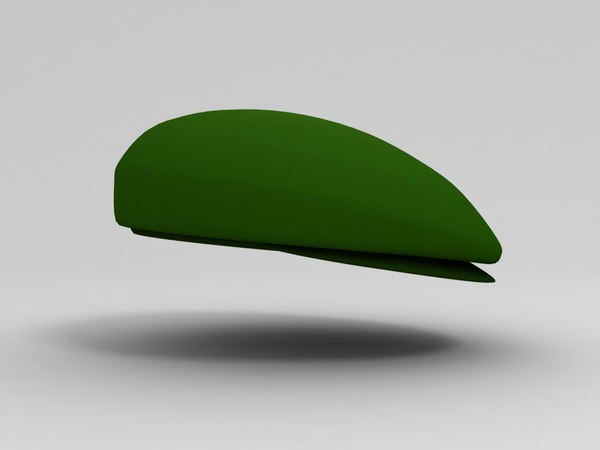 3D hat beret model - TurboSquid 1245474