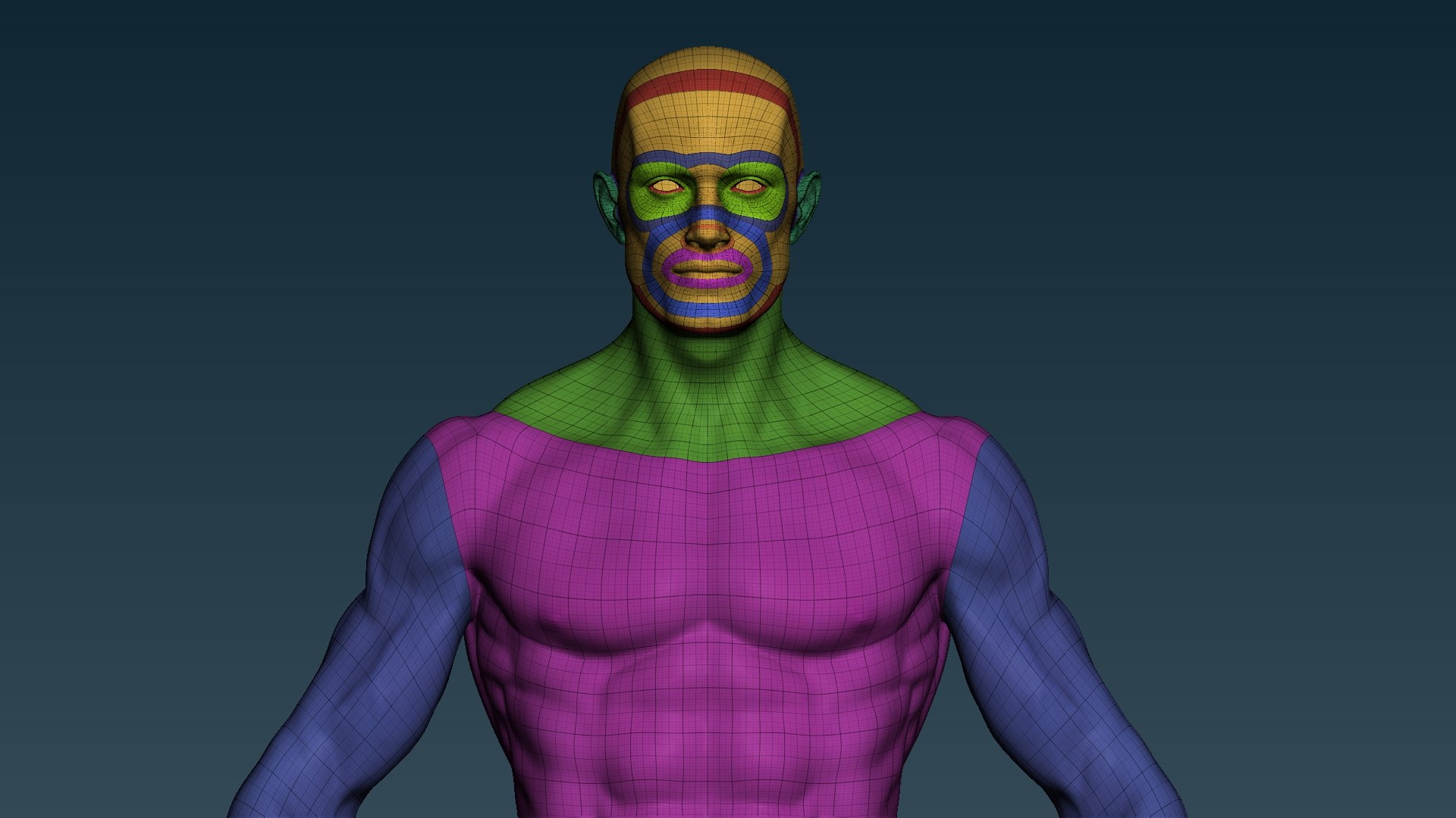 Male Base Mesh 3d Model Turbosquid 1984186 