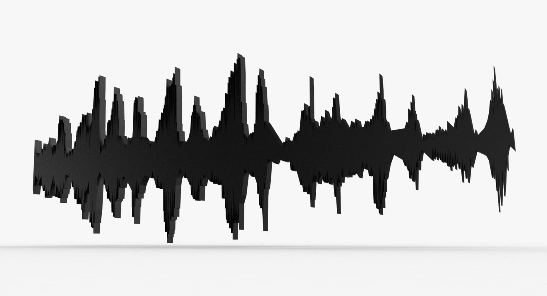 3D Model Realistic Wave Icon - TurboSquid 1367829