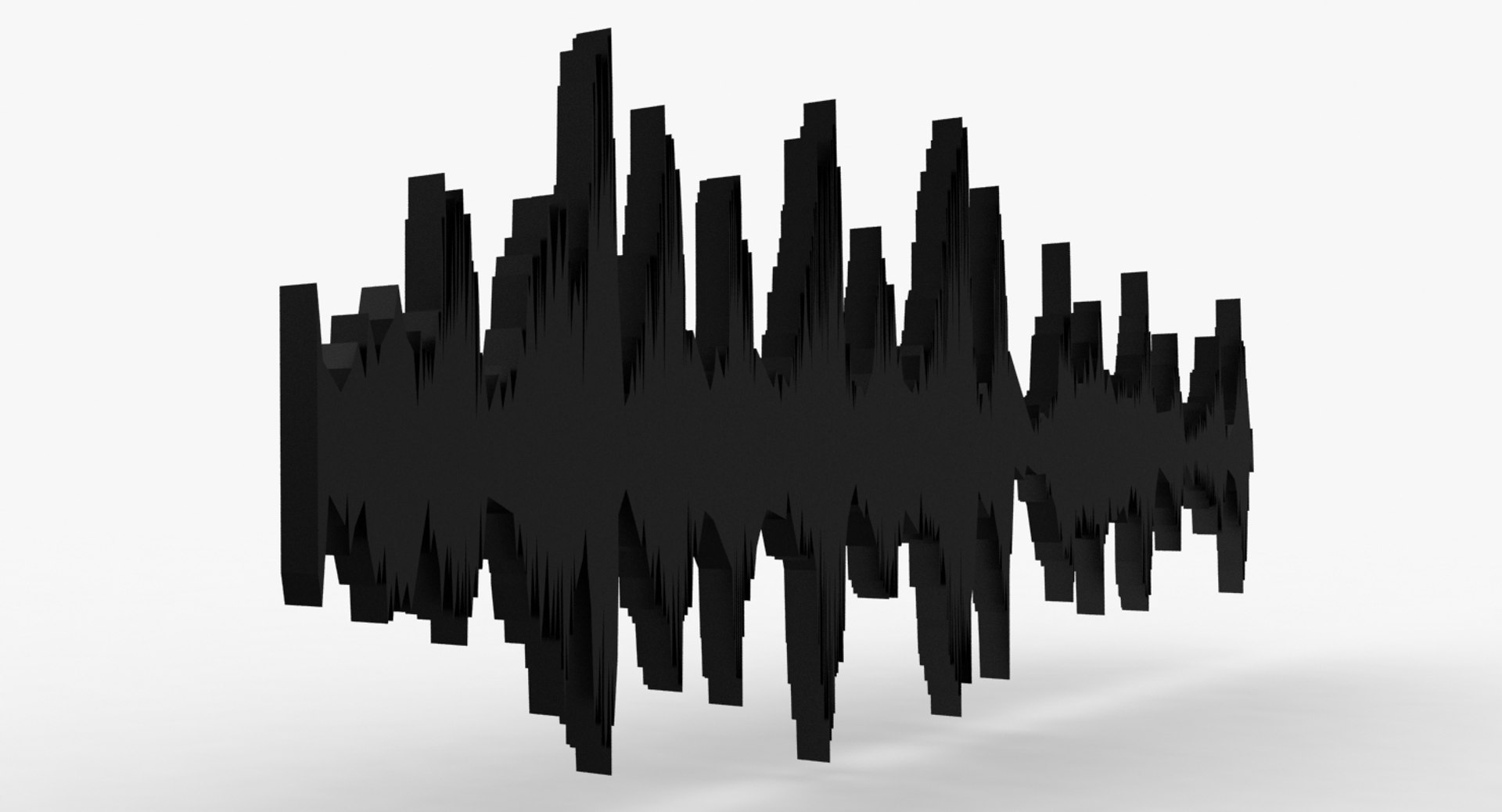 3D Model Realistic Wave Icon - TurboSquid 1367829