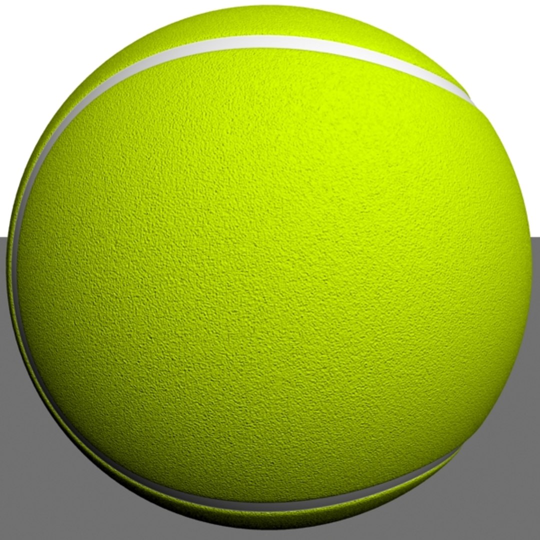 3d Model Ball Tennis