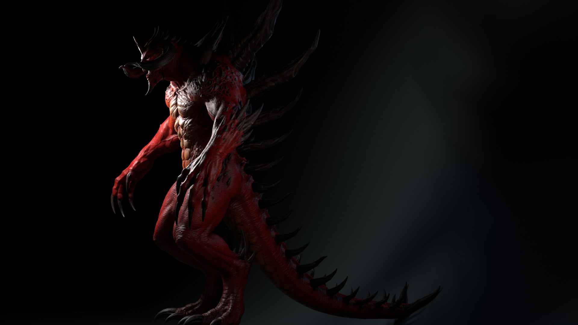 Red Horn 3D Model - TurboSquid 1910838