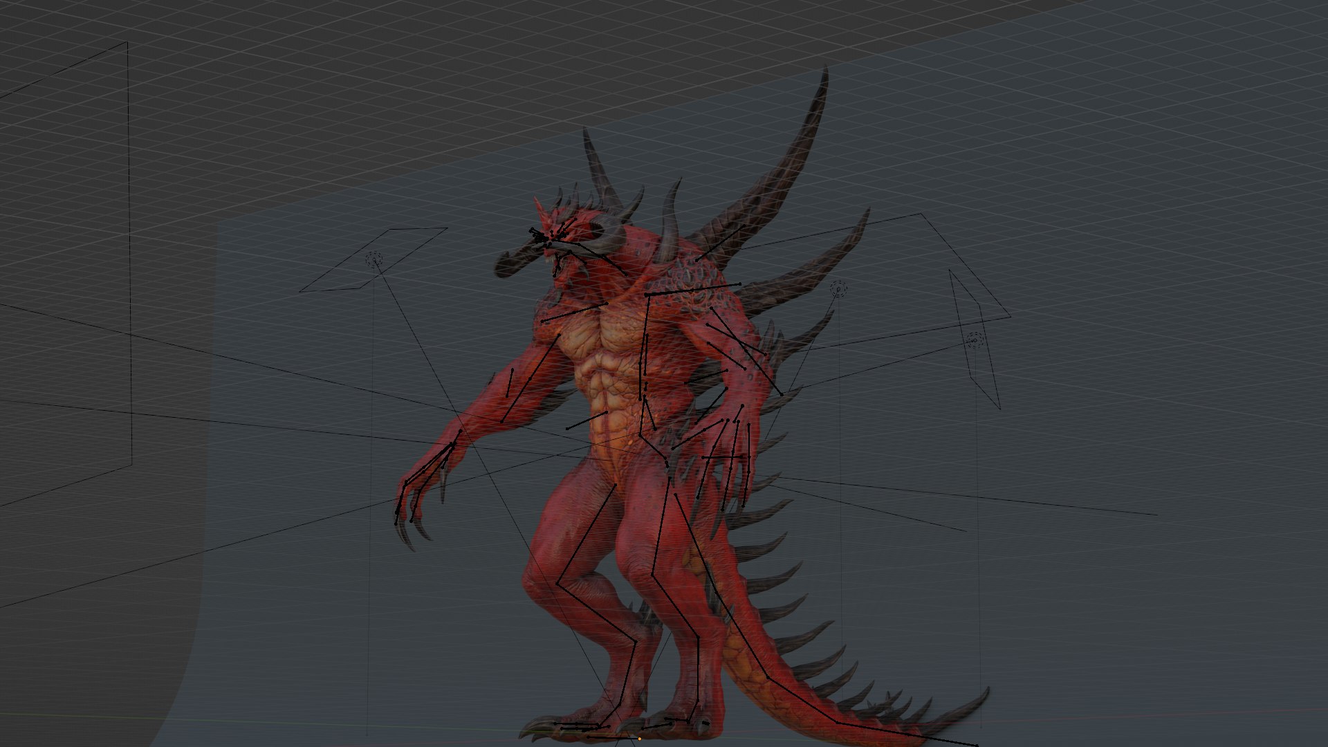 Red Horn 3D Model - TurboSquid 1910838