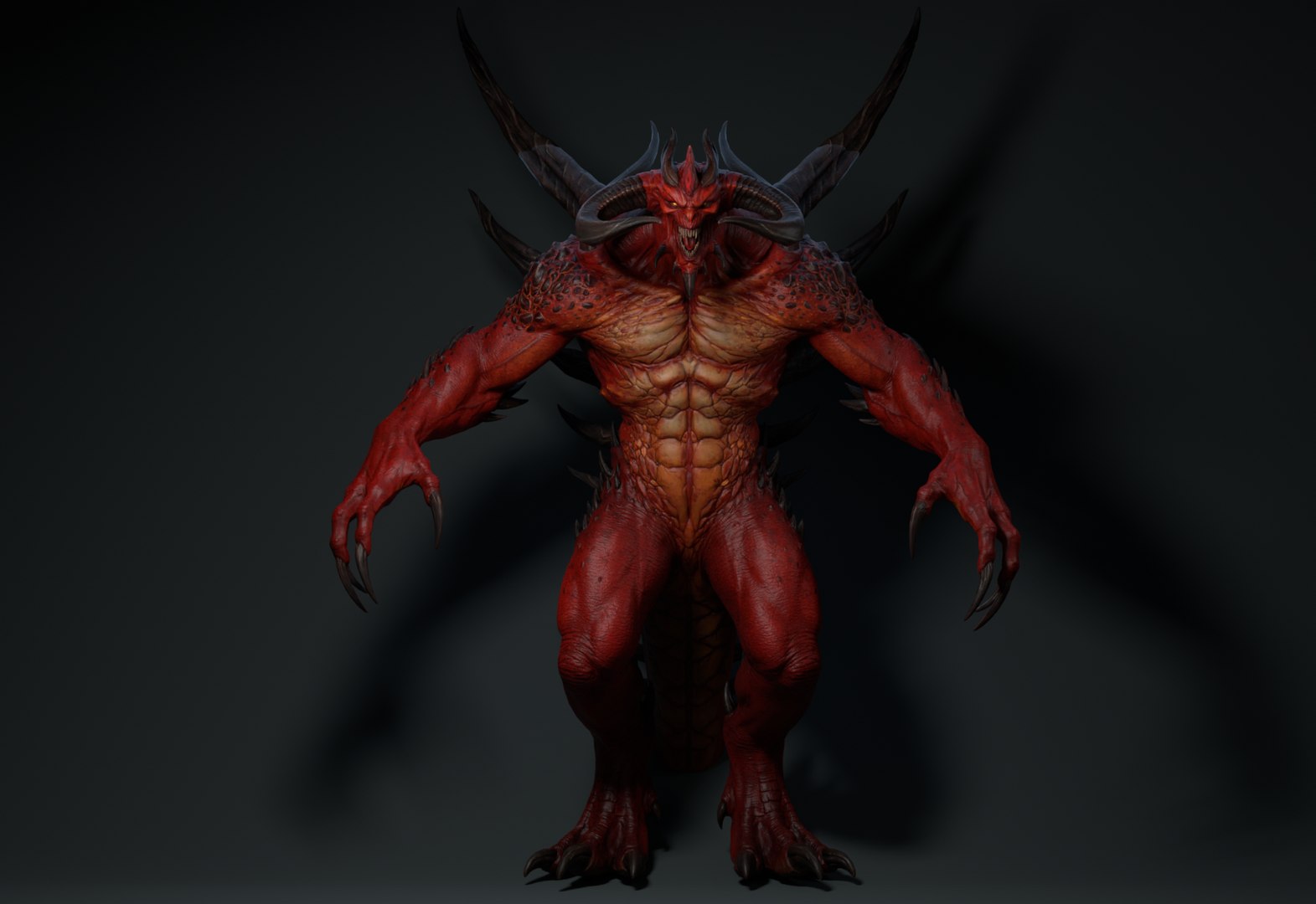 Red Horn 3D Model - TurboSquid 1910838