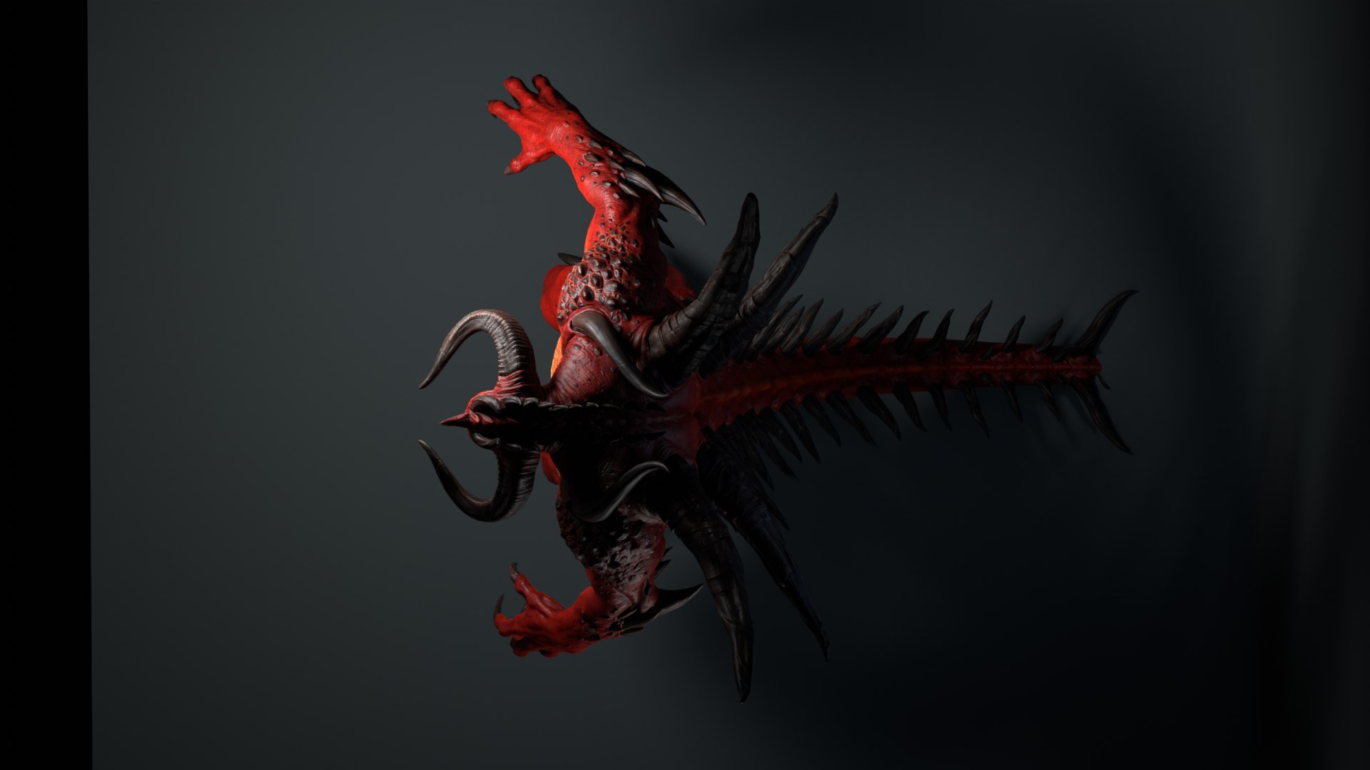 Red Horn 3D Model - TurboSquid 1910838