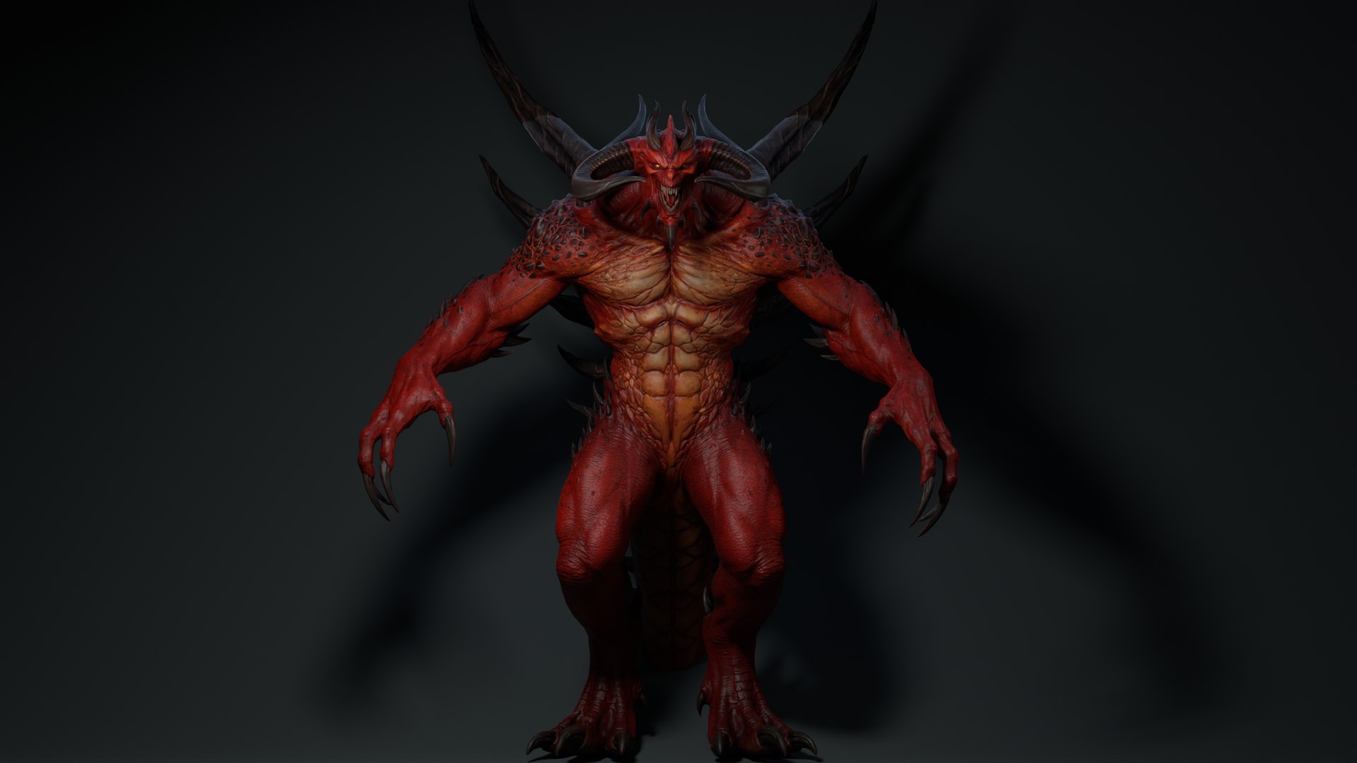Red Horn 3D Model - TurboSquid 1910838