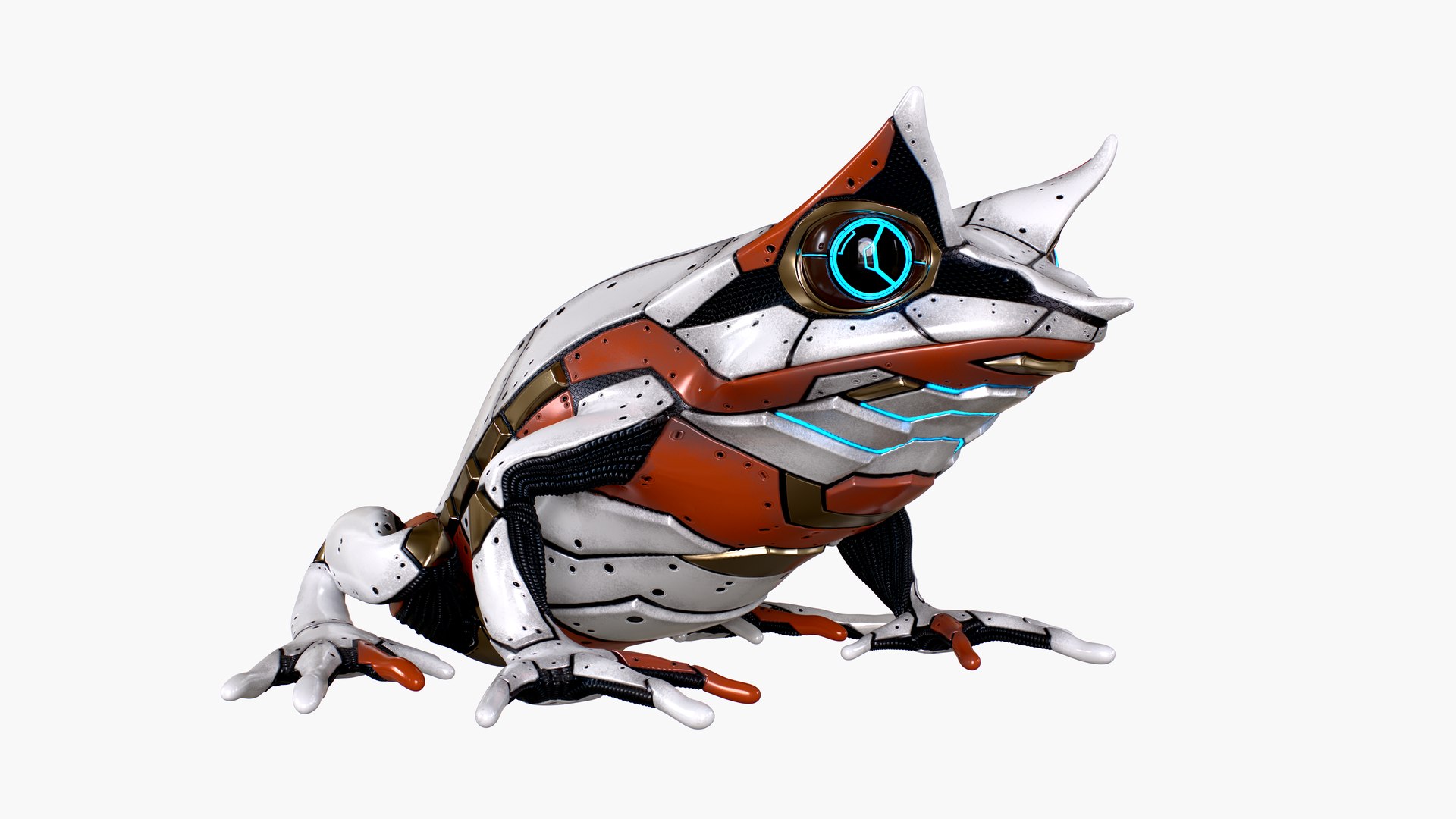 3D Malayan Robot Frog Model - TurboSquid 2428231