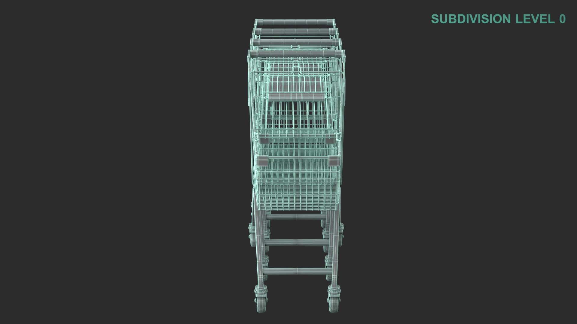 Shopping Carts 3D Model - TurboSquid 2003008
