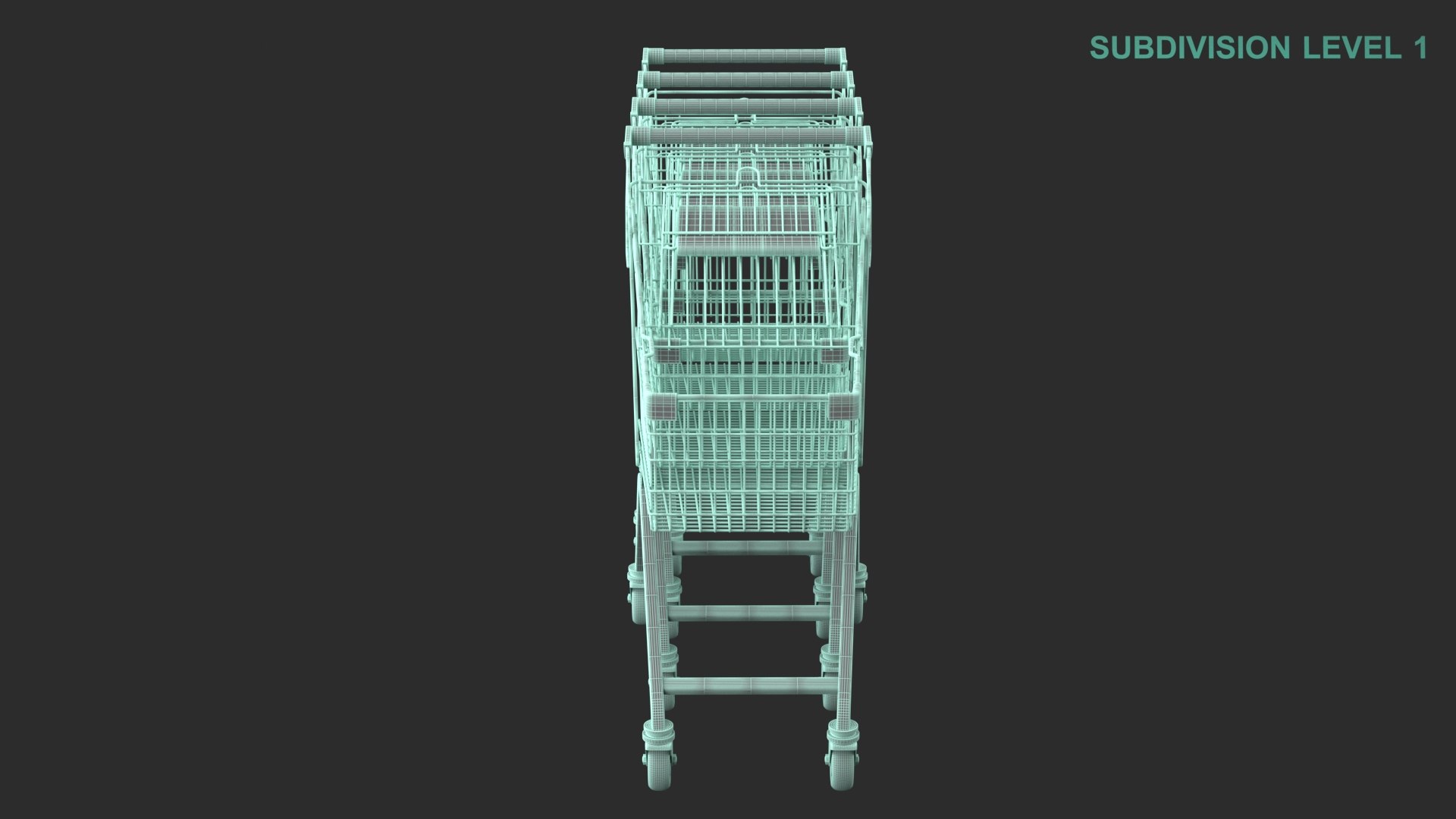 Shopping Carts 3D Model - TurboSquid 2003008