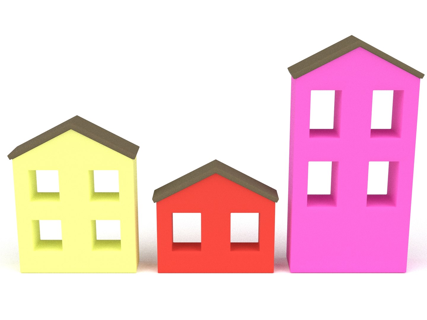 Houses 3d Model Turbosquid 2022280