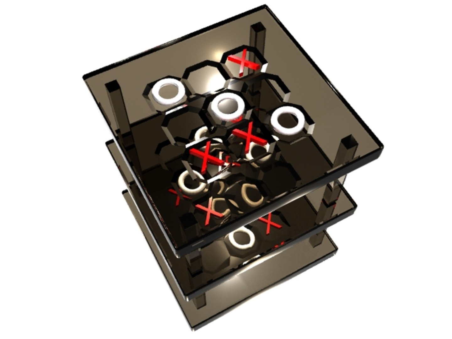 3d Tic Tac Toe Model