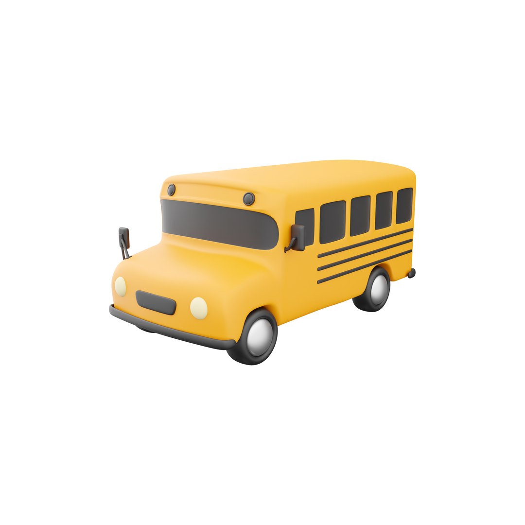 School Bus 3D Model - TurboSquid 2013952