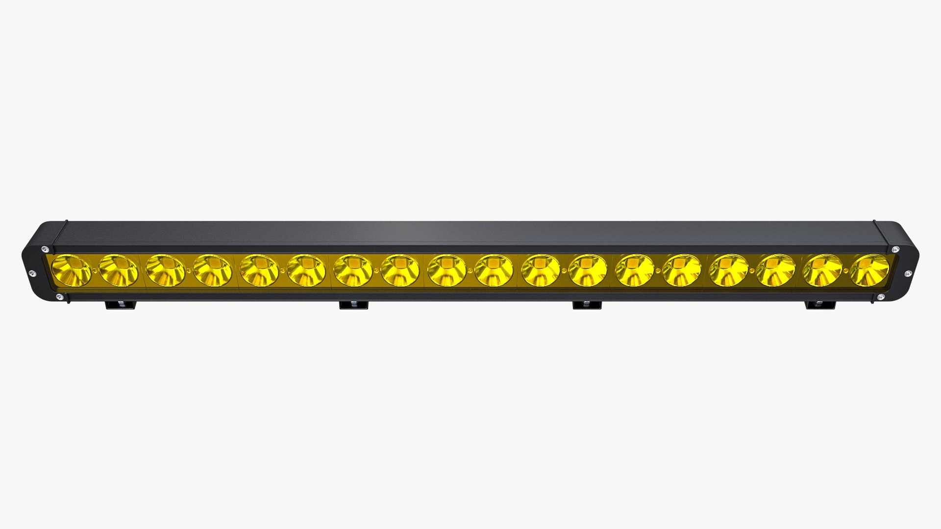3D Amber LED Light Bars Collection - TurboSquid 2140537
