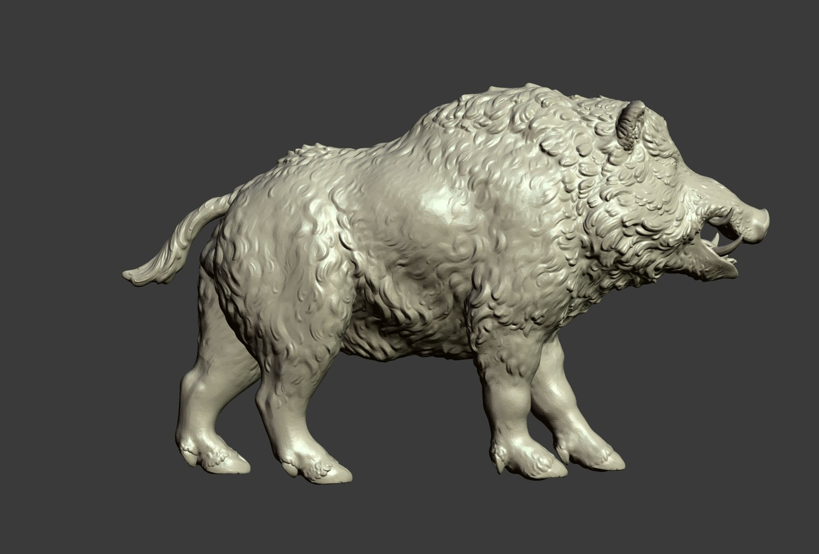 3D figure boar - TurboSquid 1184153