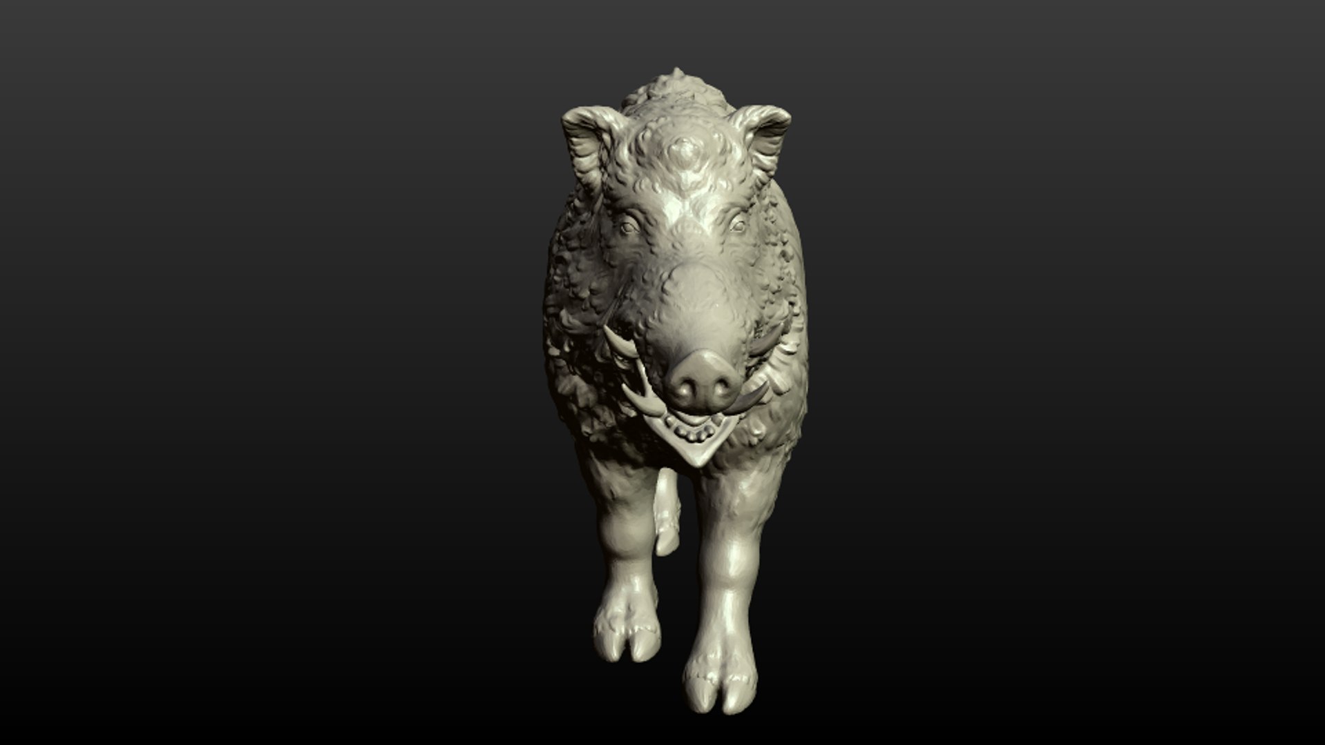 3D figure boar - TurboSquid 1184153