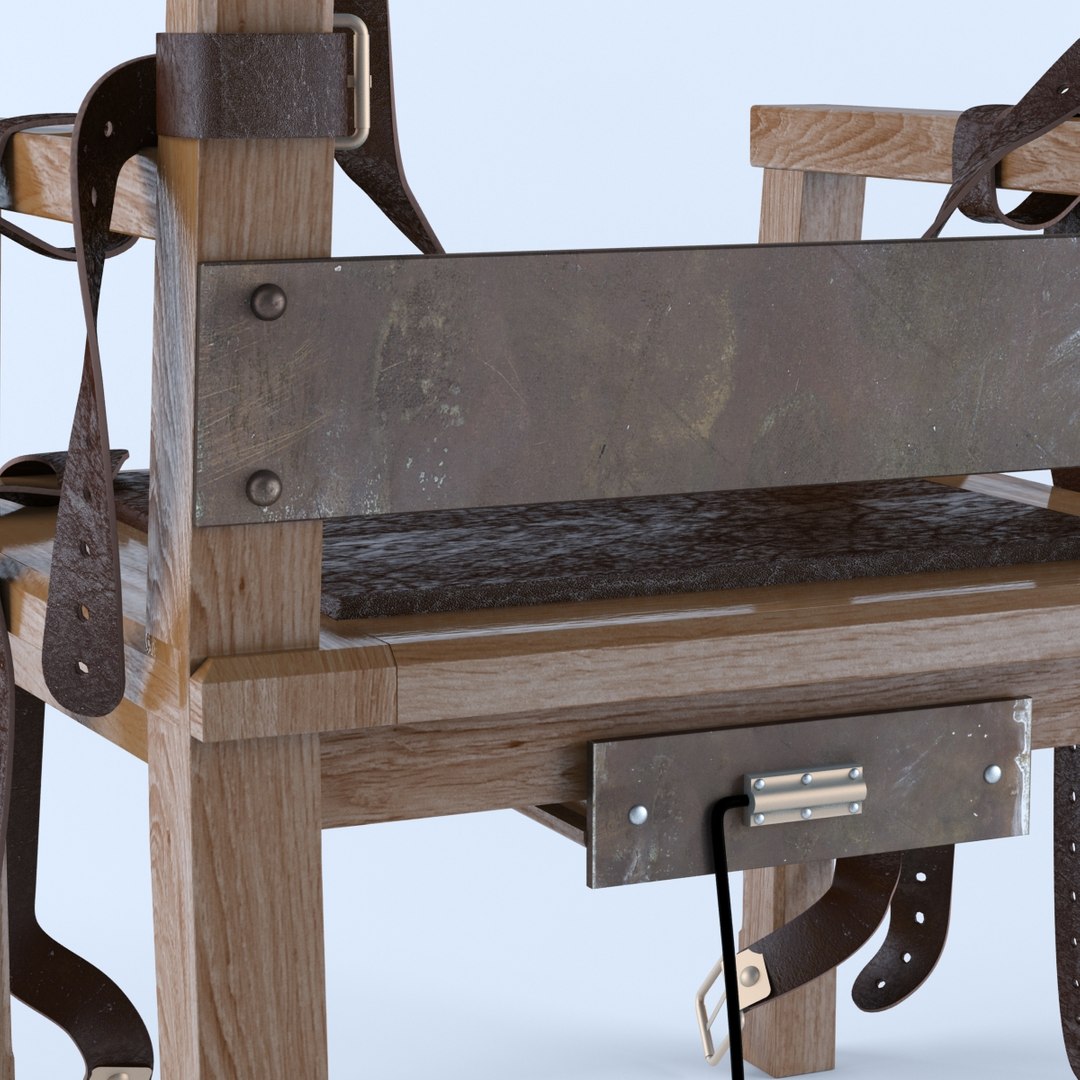 Electric Chair 3d Model