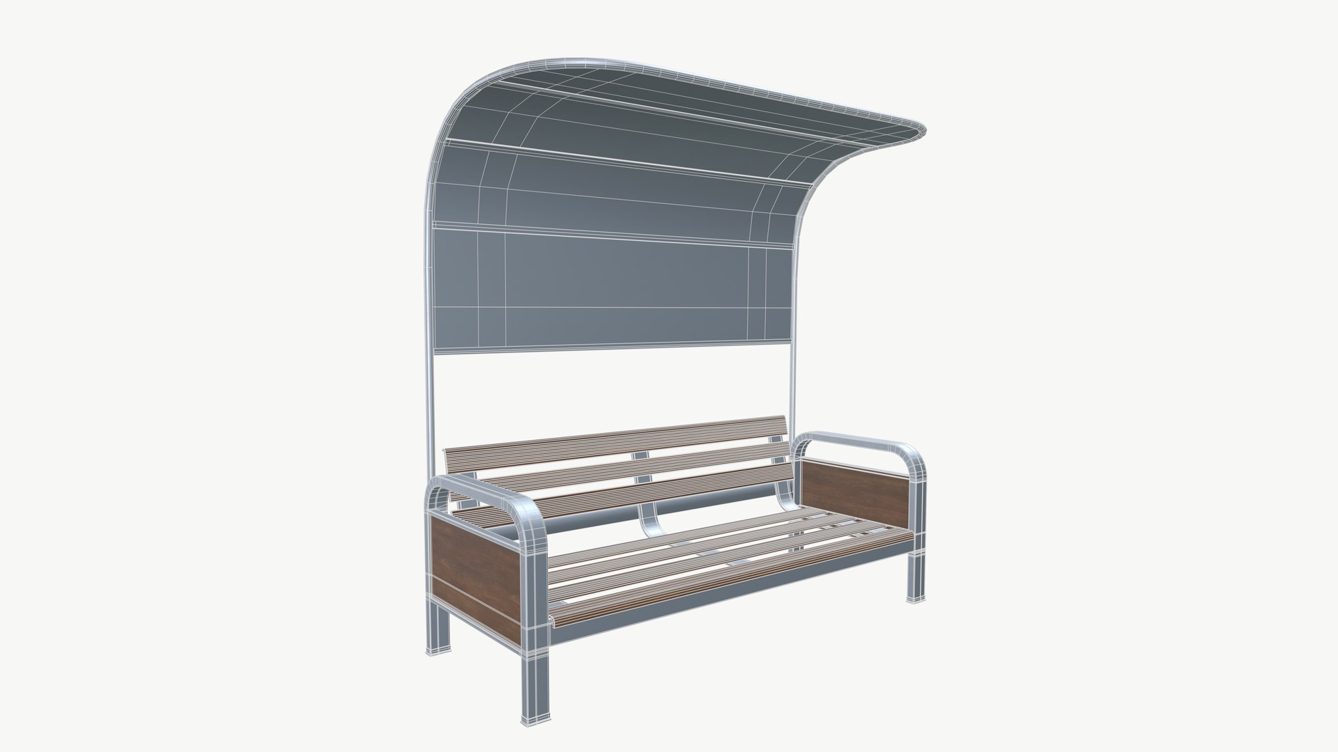 Bench 3D Model - TurboSquid 2417359