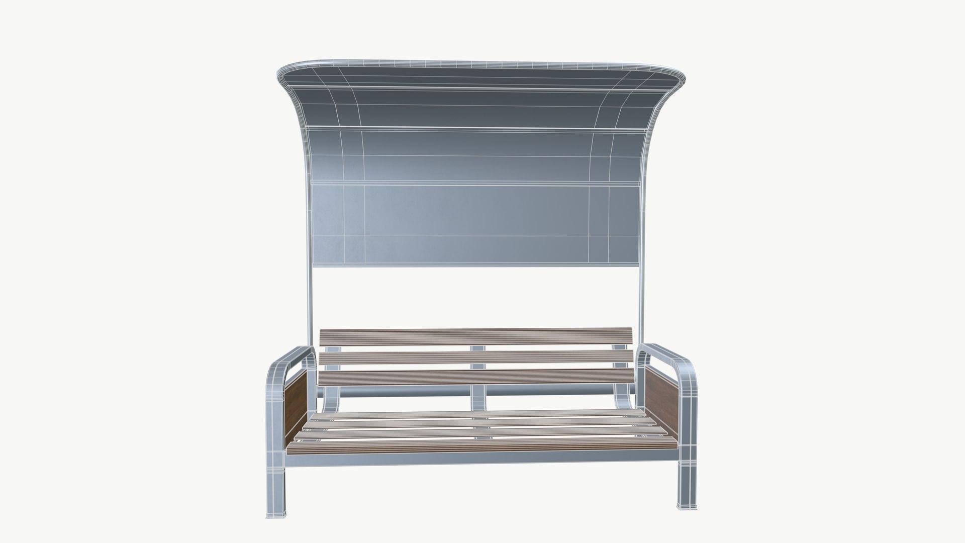 Bench 3D Model - TurboSquid 2417359