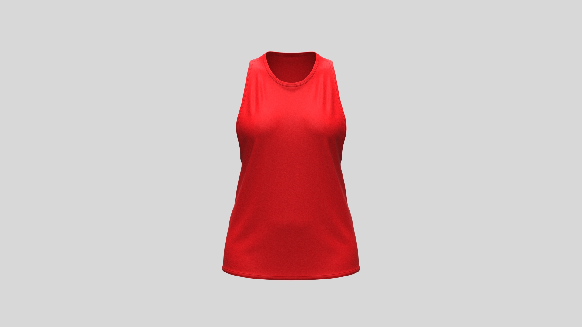 Female Sport Top Women Workout Tank Top Model - TurboSquid 2025571