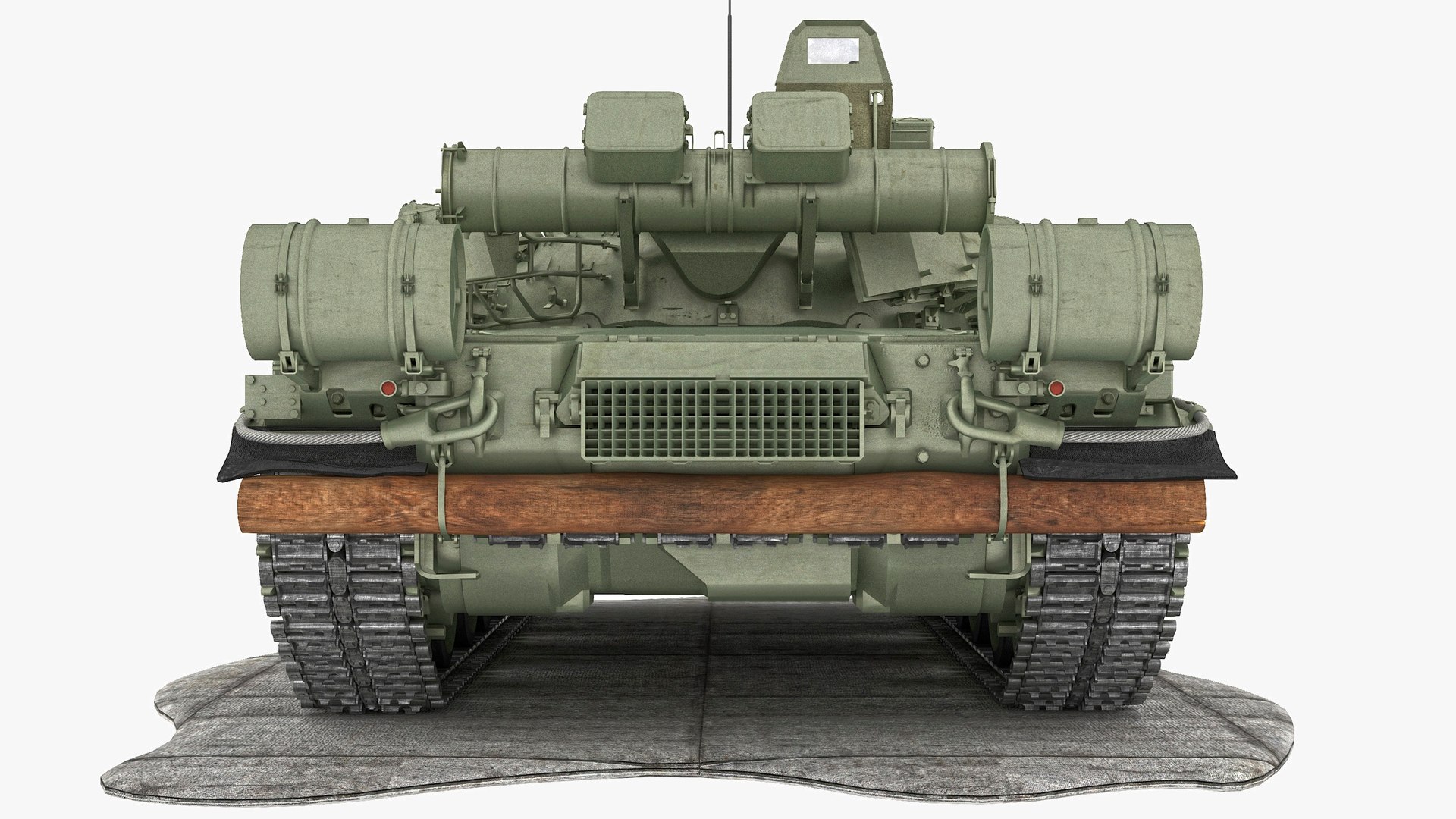 3D T-80BV Main Battle Tank - TurboSquid 2268528