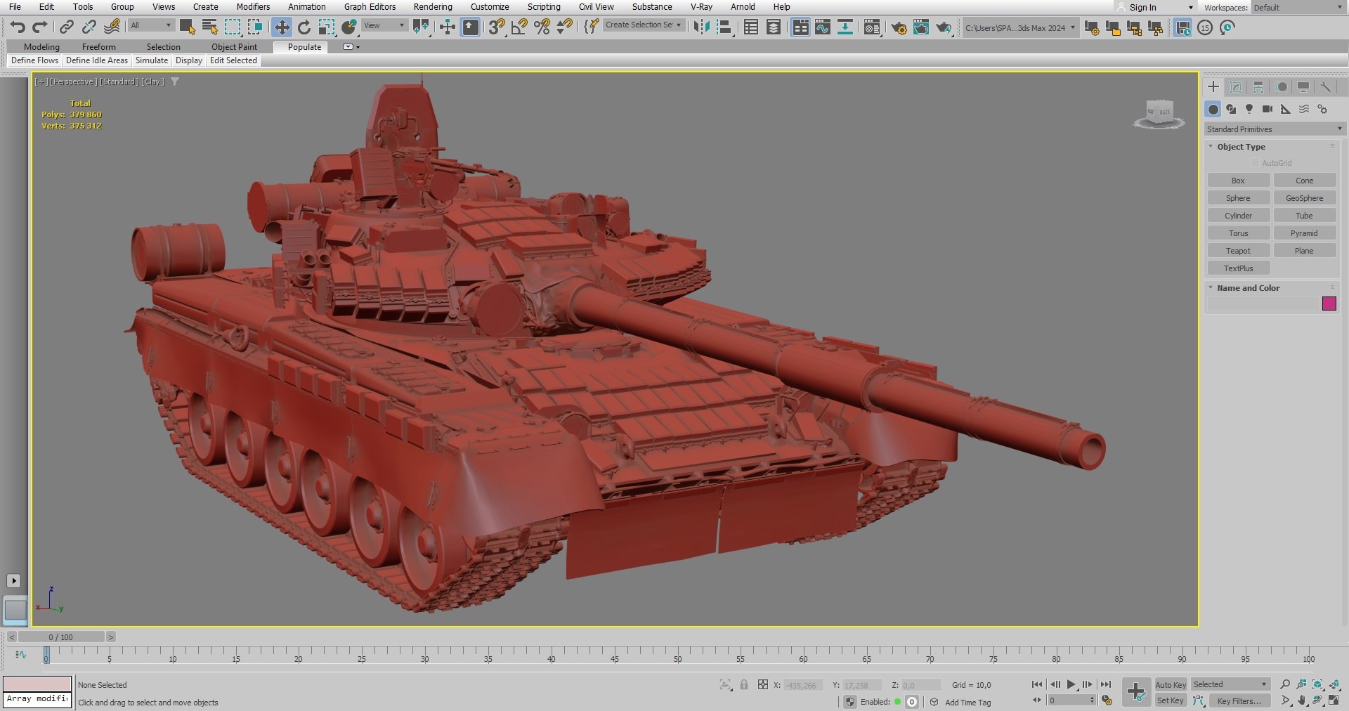3D T-80BV Main Battle Tank - TurboSquid 2268528
