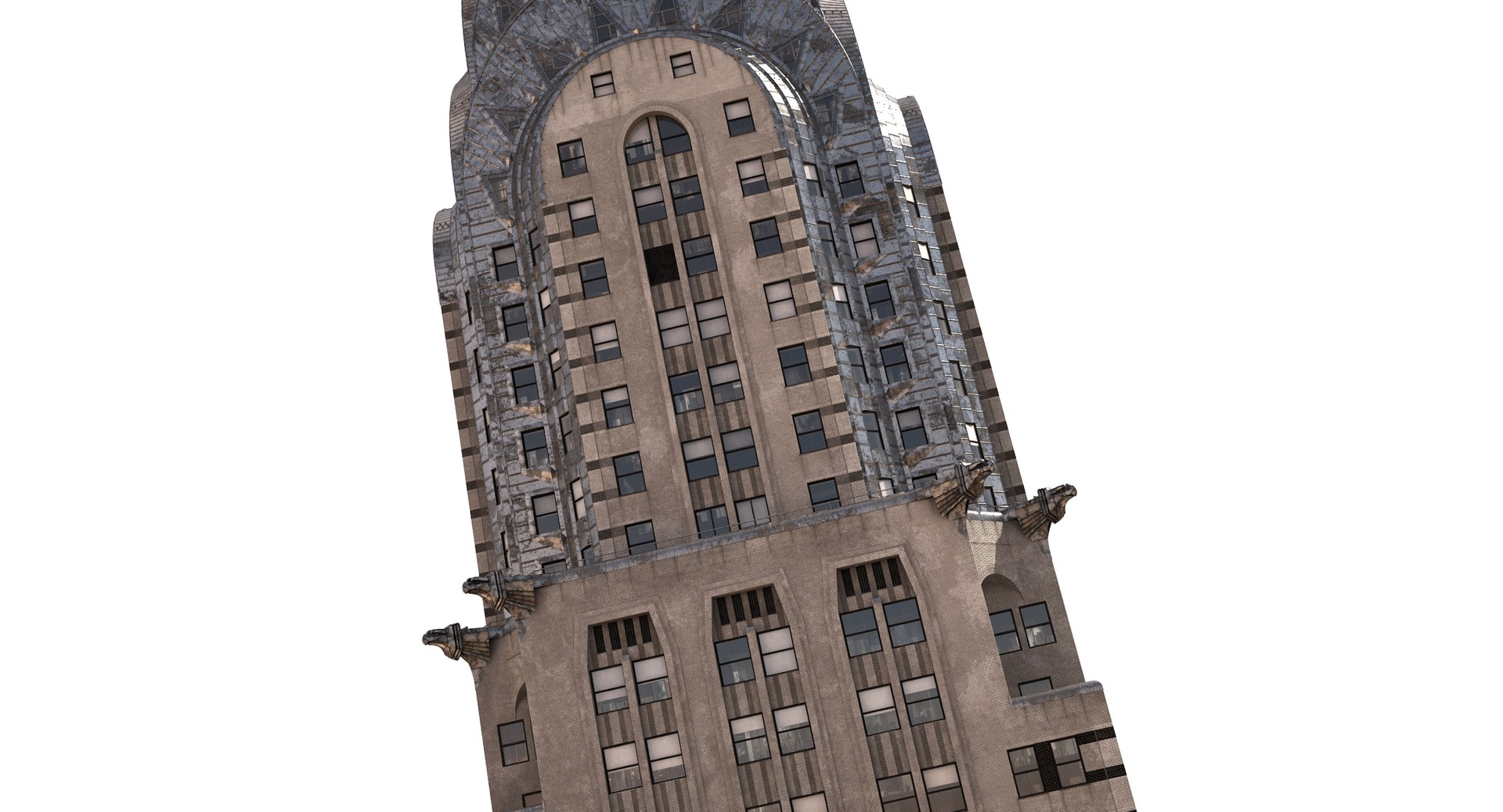 Chrysler Building 3D Model - TurboSquid 1249251