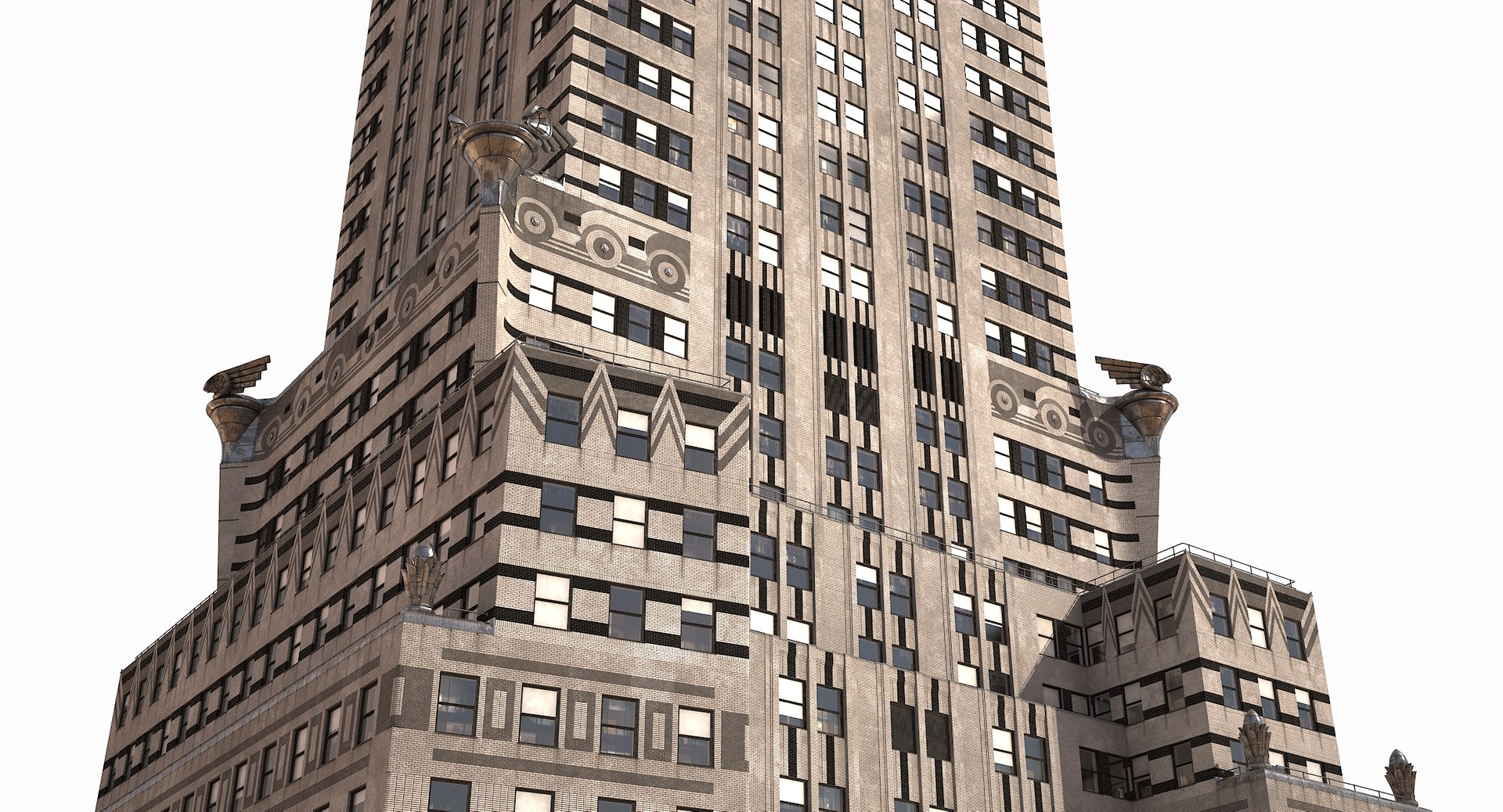 Chrysler Building 3D Model - TurboSquid 1249251