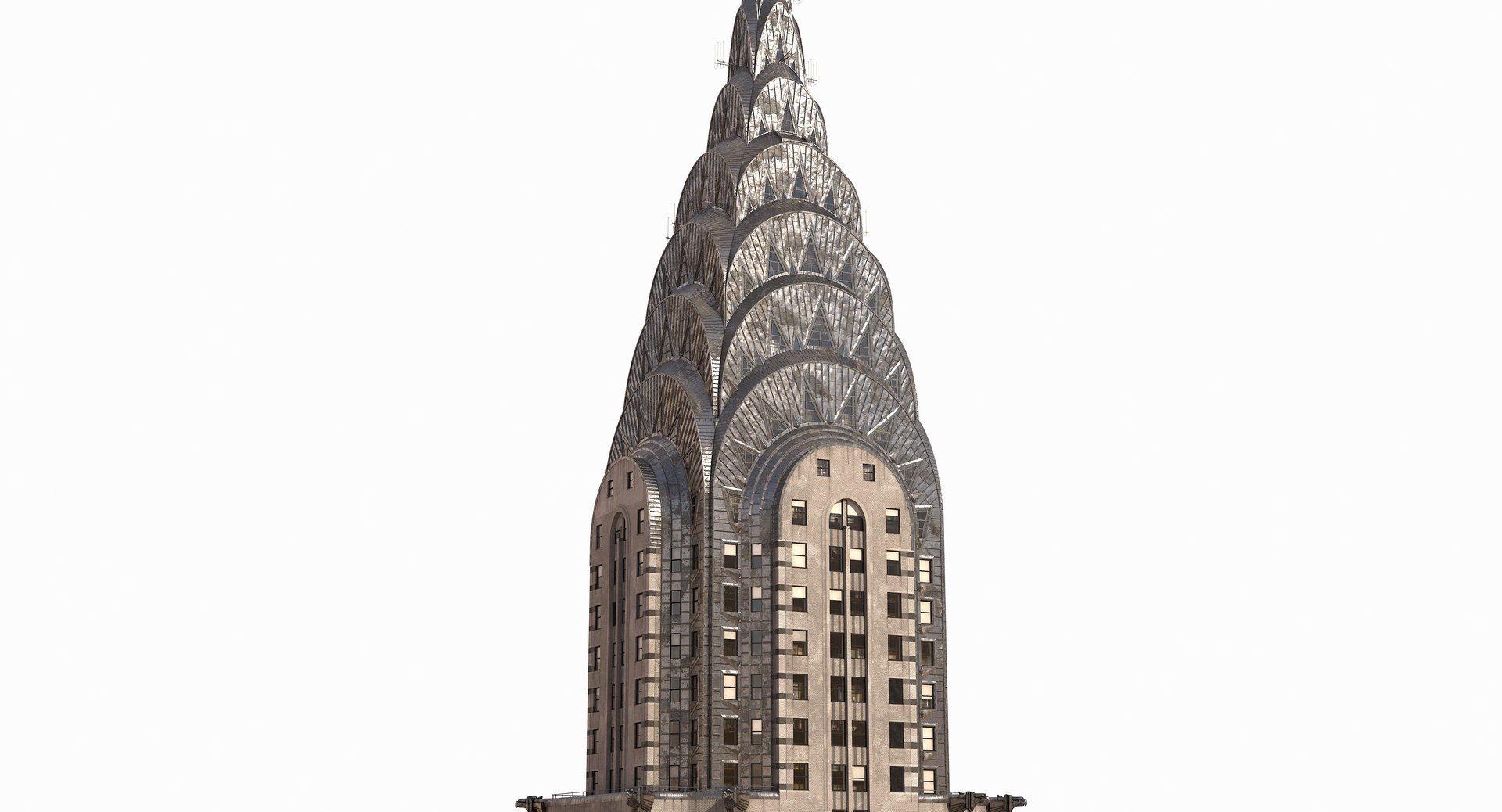 Chrysler Building 3D Model - TurboSquid 1249251