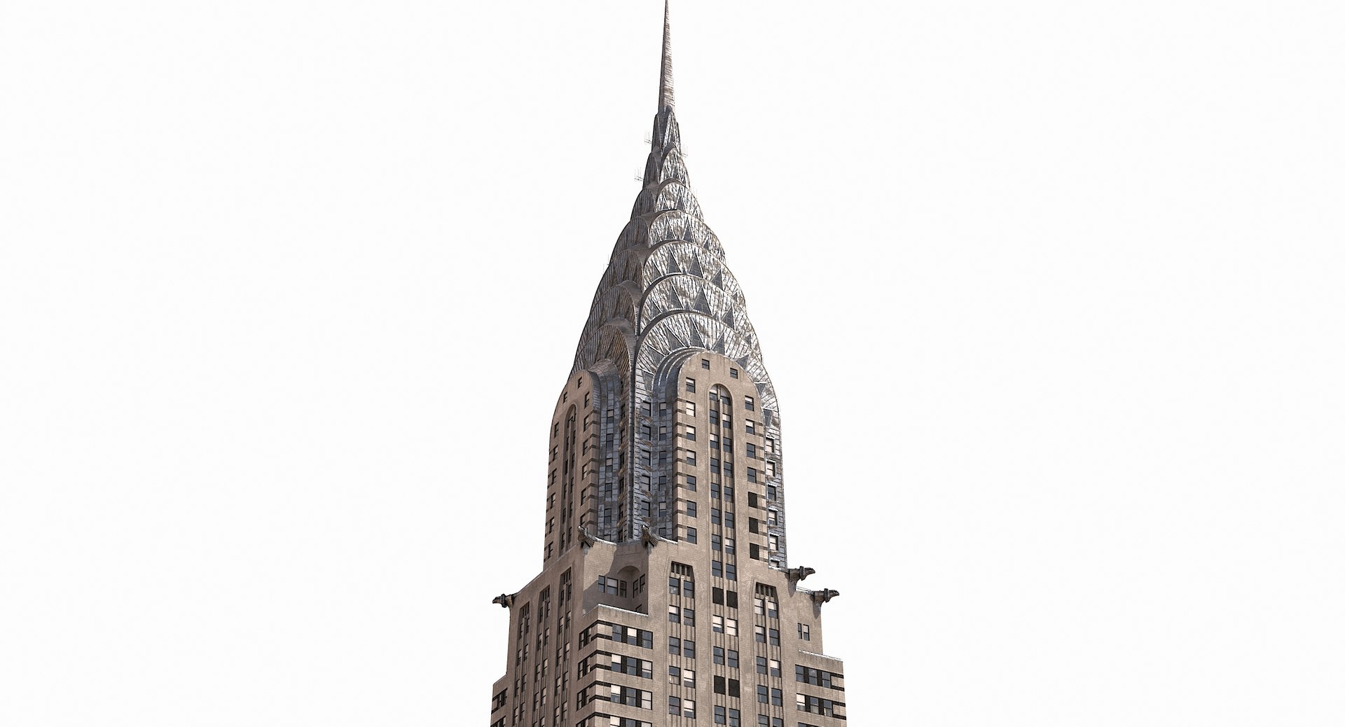 Chrysler Building 3D Model - TurboSquid 1249251