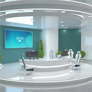 Free 3D Bank Models | TurboSquid