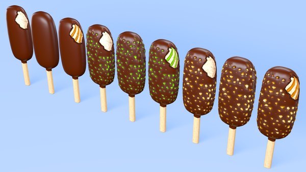 Popsicles 3D model - TurboSquid 1721290