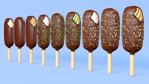 Popsicles 3D model - TurboSquid 1721290