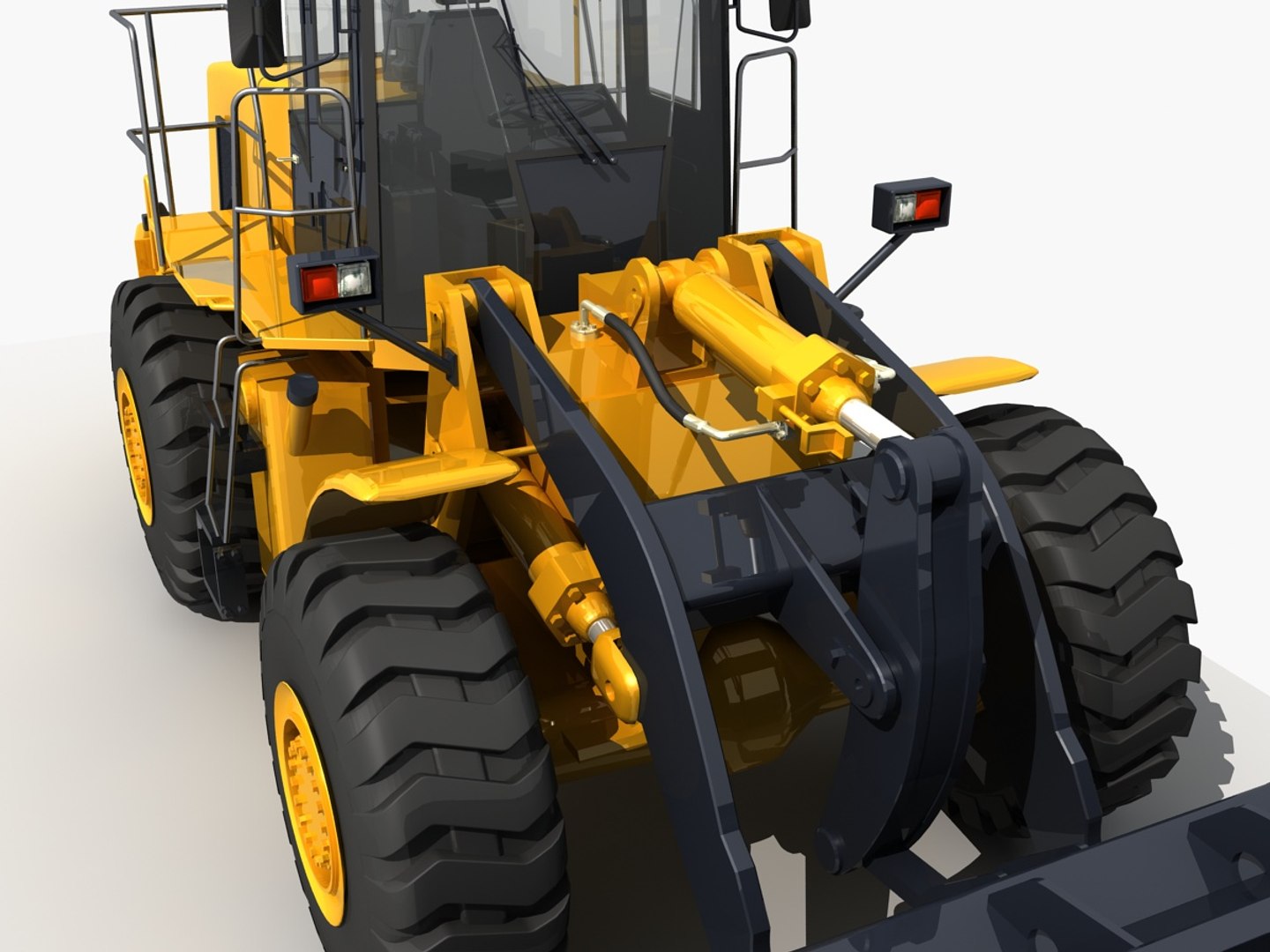 Wheel loader load model - TurboSquid 1236112