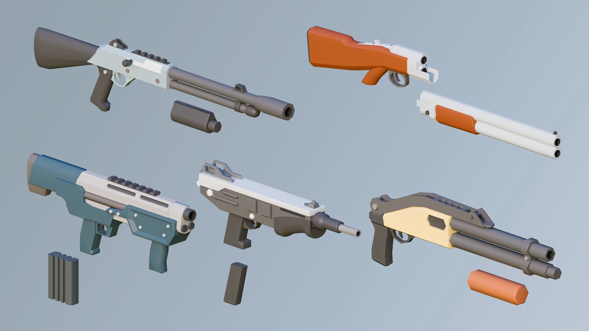 3D Weapons 2 - TurboSquid 2089389
